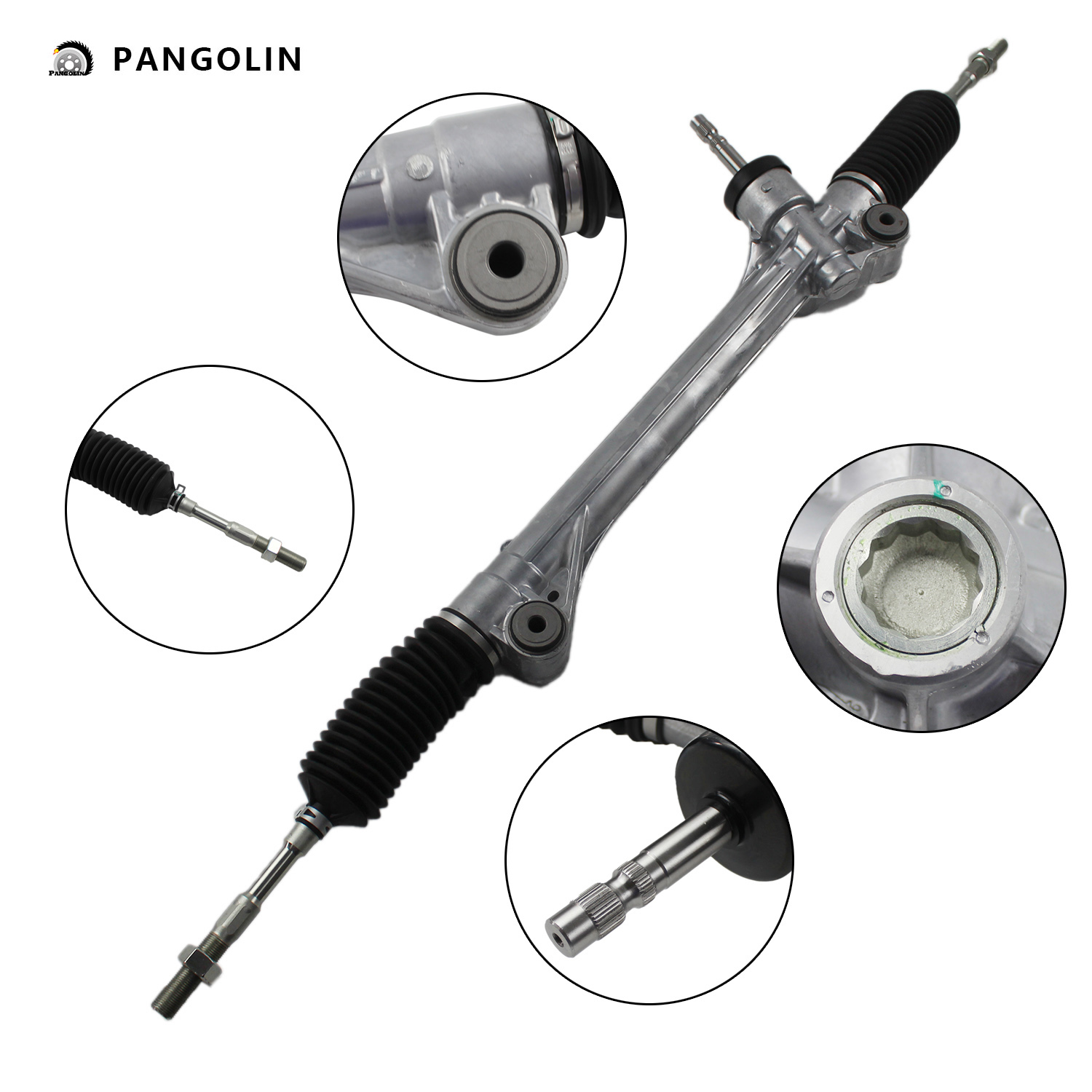 PANGOLIN Power Steering Rack with Pinion Assembly 24-26006 Fit for 2011 ...