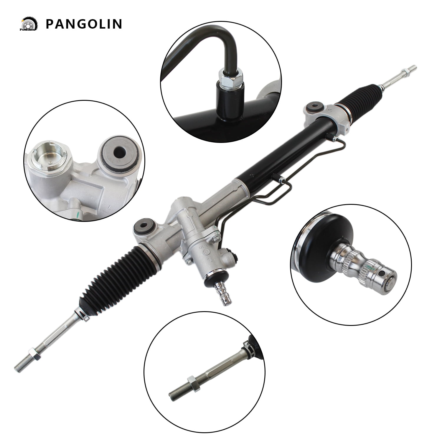 PANGOLIN Power Steering Rack with Pinion Assembly 26-2630 Fit for 2007 ...