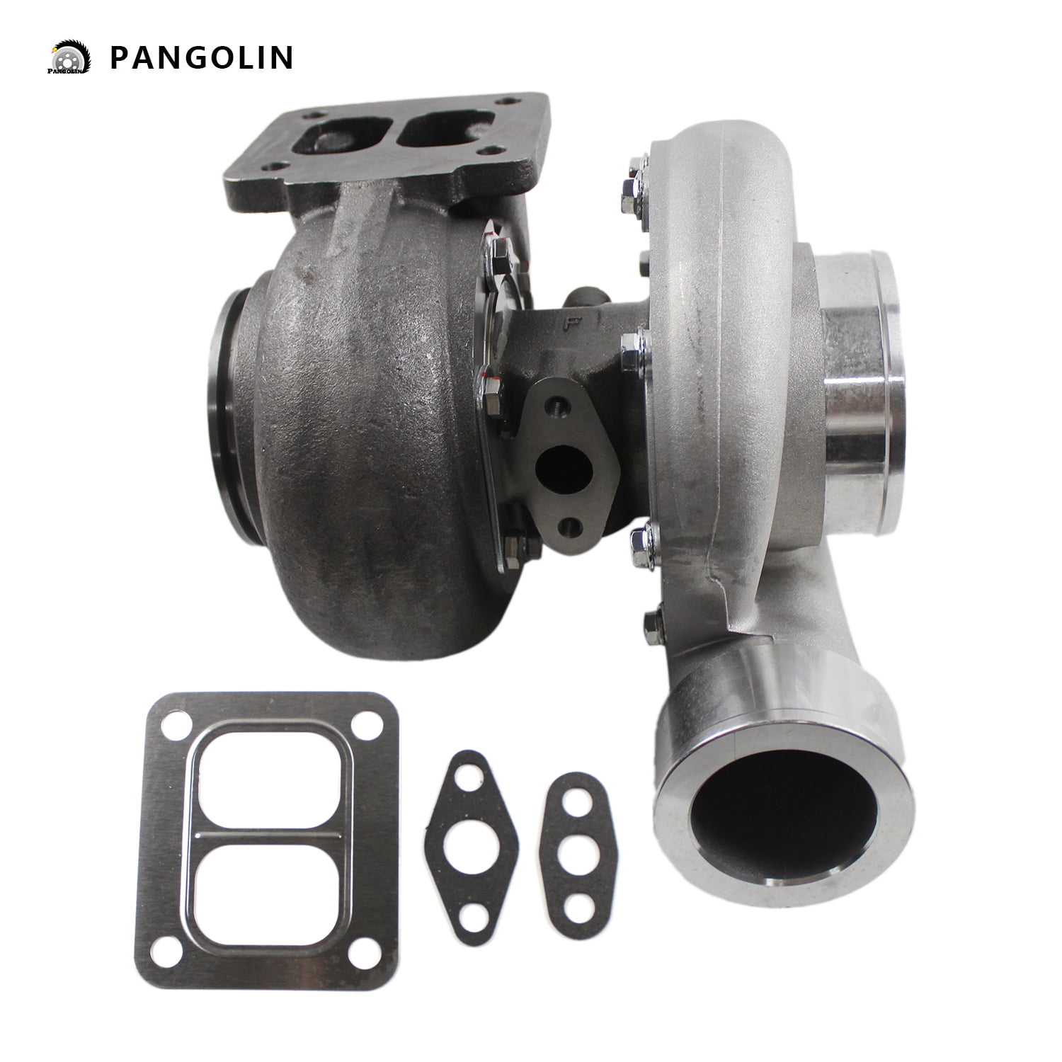 PANGOLIN Universal Turbocharger with Gasket Kit GT45 T4 Fit for All 4 ...