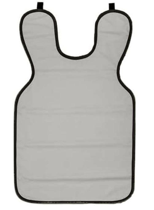 PANO DUAL Dental X-R Apron, Adult w/out Collar, Lead-lined, .3MM ...