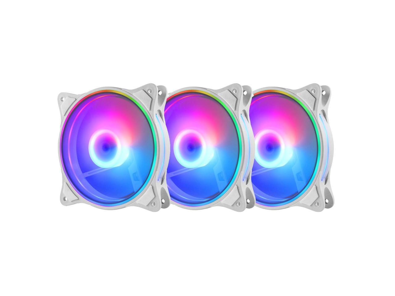 PANO-MOUNTS 120mm 5V ARGB 4Pin PWM PC Computer CPU Case Cooler Fan ...