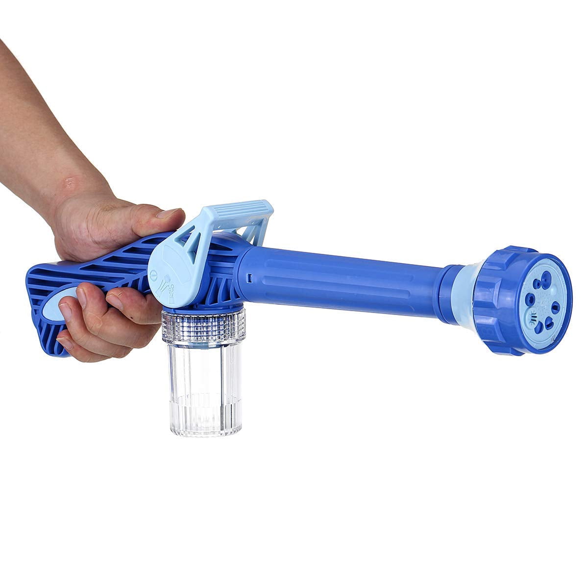 PANTH Ez Jet Water Cannon 8 in 1 Turbo Spray Gun for Gardening Car Wash ...