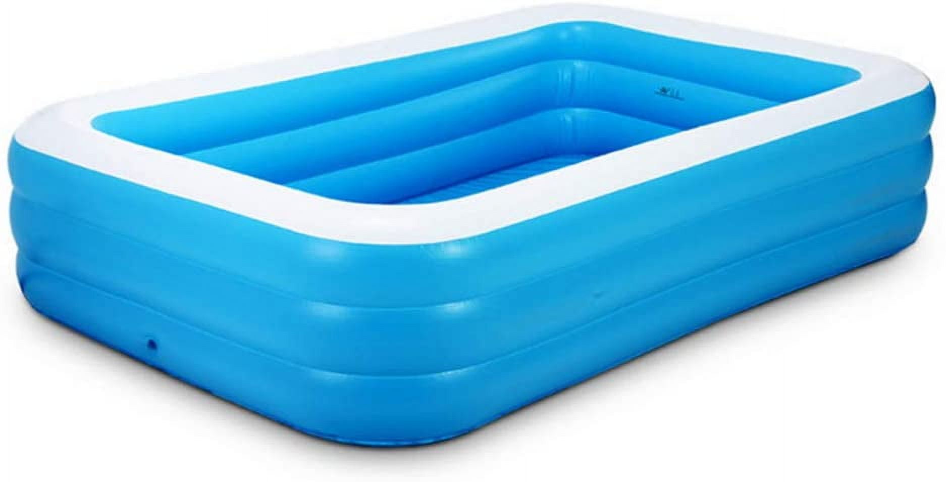 "PANuYIN 5ft Inflatable Piscina, 60"" X 44"" X 20"" Family Lounge ...