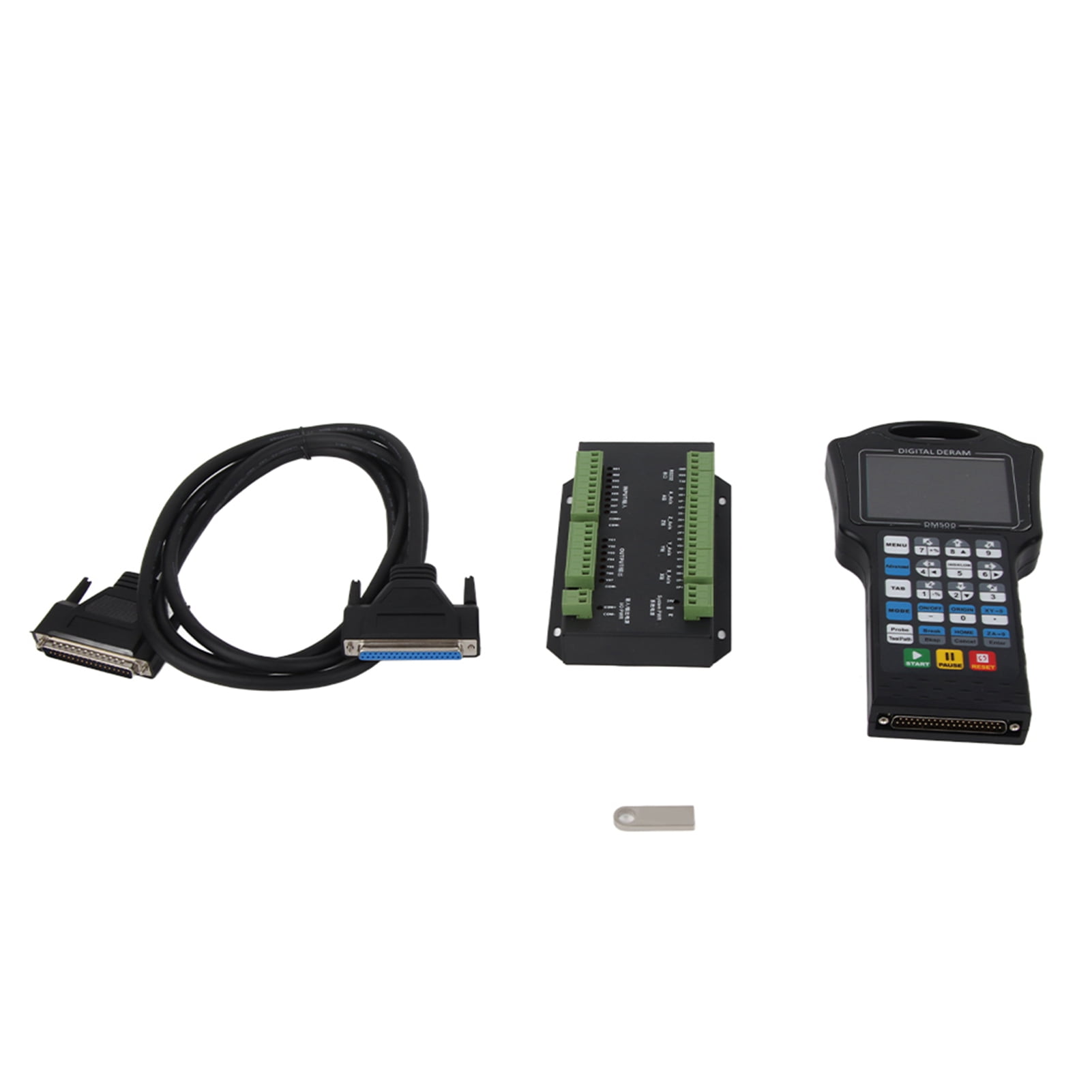 PAOMIAN 1 Set Handheld 3 Axis Controller CNC Control System for Router ...