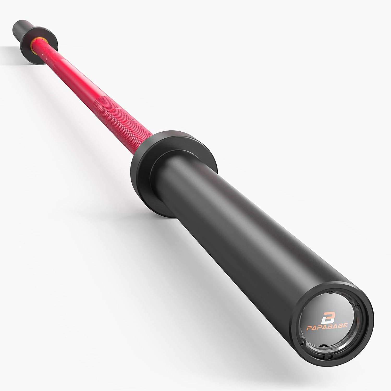 PAPABABE Olympic Barbell, 1200LB/1500LB Capacity Weight Bar, 35LB 6.5ft ...