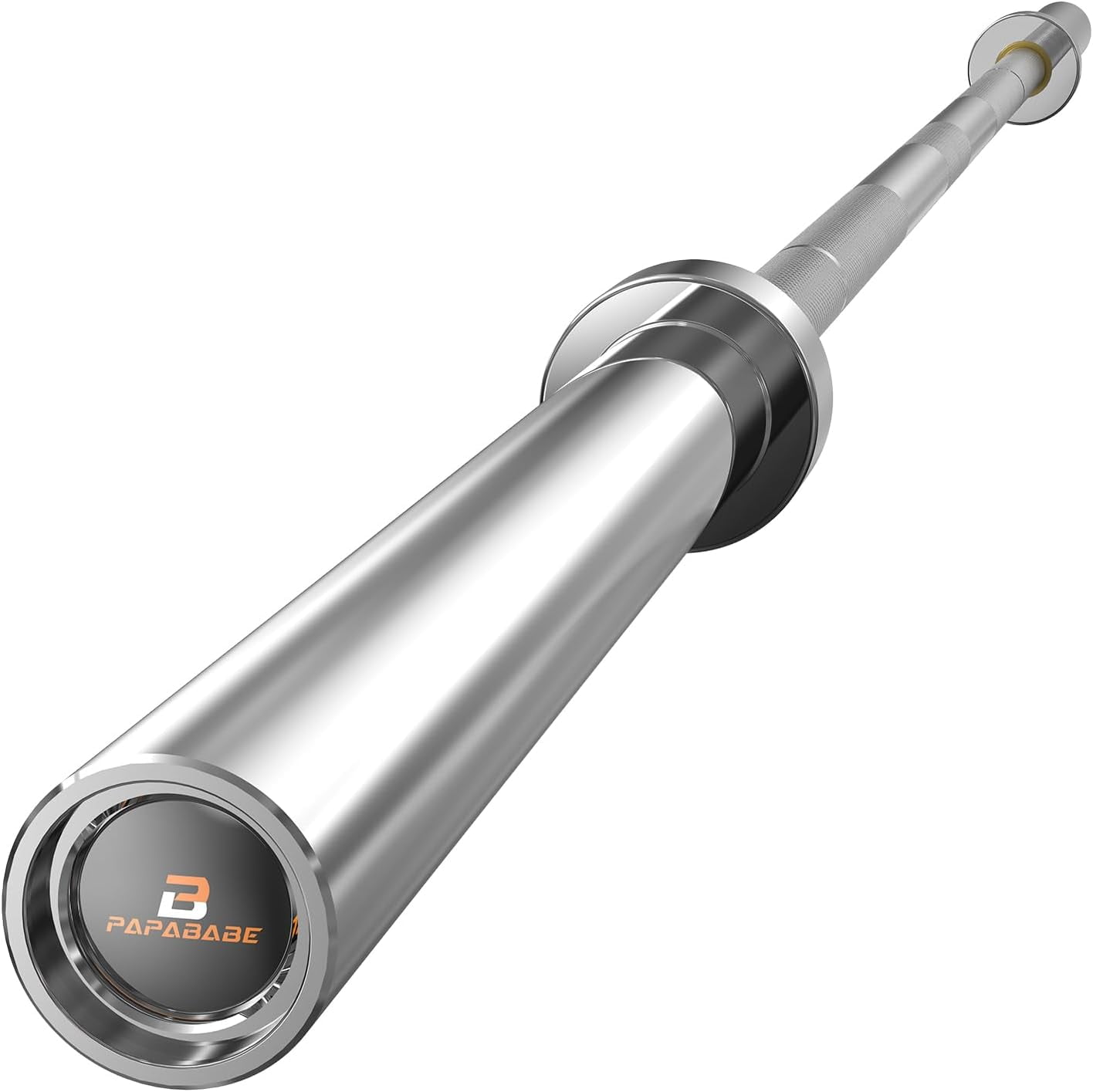 PAPABABE Olympic Barbell, 2-inch 45lb 7ft/35lb 6.5ft Weight Bar for ...