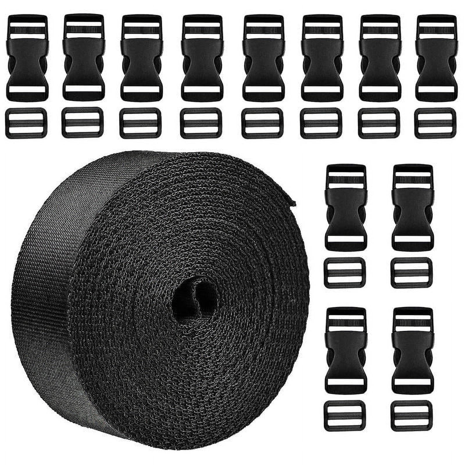 PAPADA Backpack Accessories Kit Buckles Straps Set Nylon Webbing Strap ...