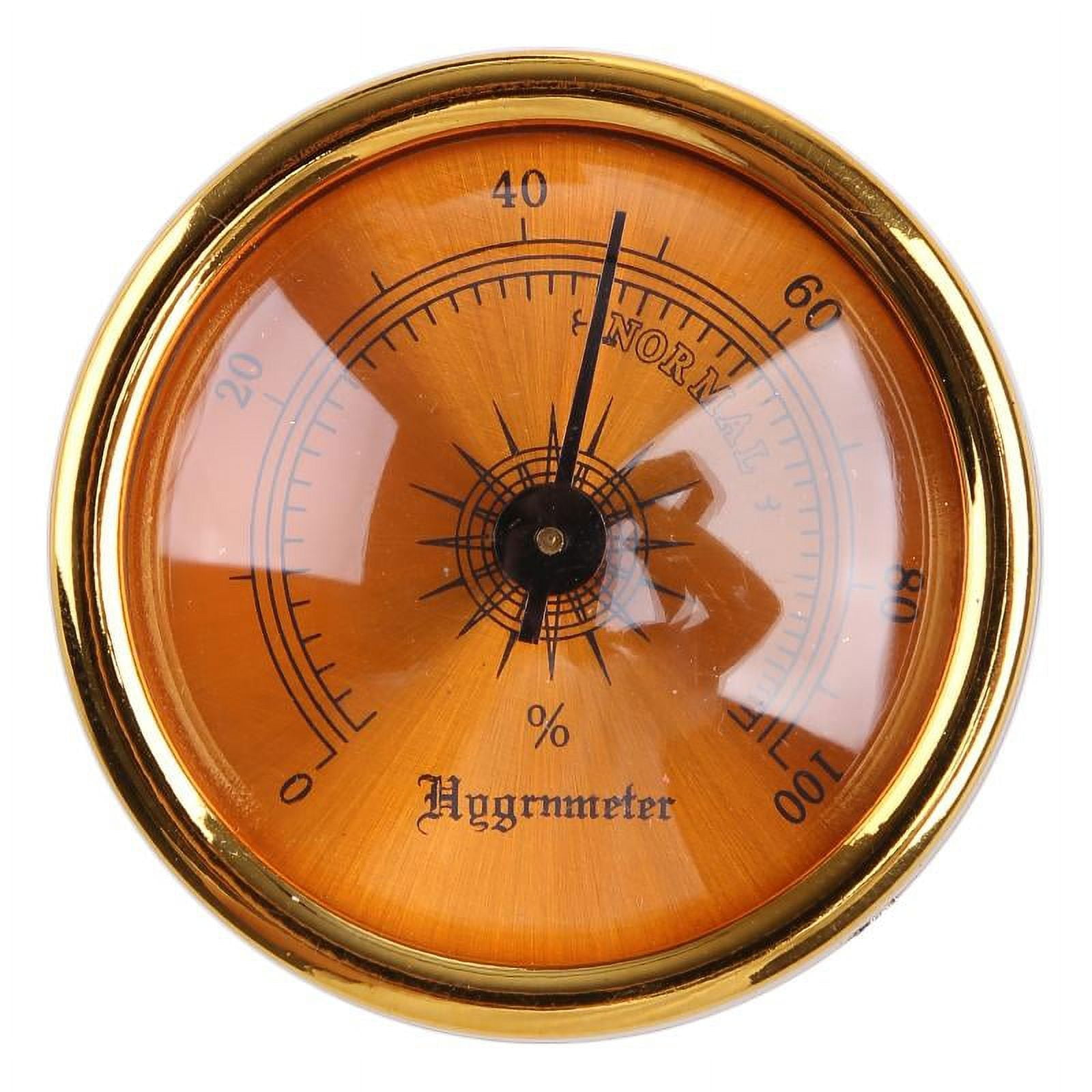 PAPADA Mini Hygrometer Analog Hygrometer Mechanical Round Hygrometer ...