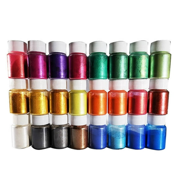PAPADA Pearl Powder for Crafts Mica Powder Pigment for Nail Glitter ...