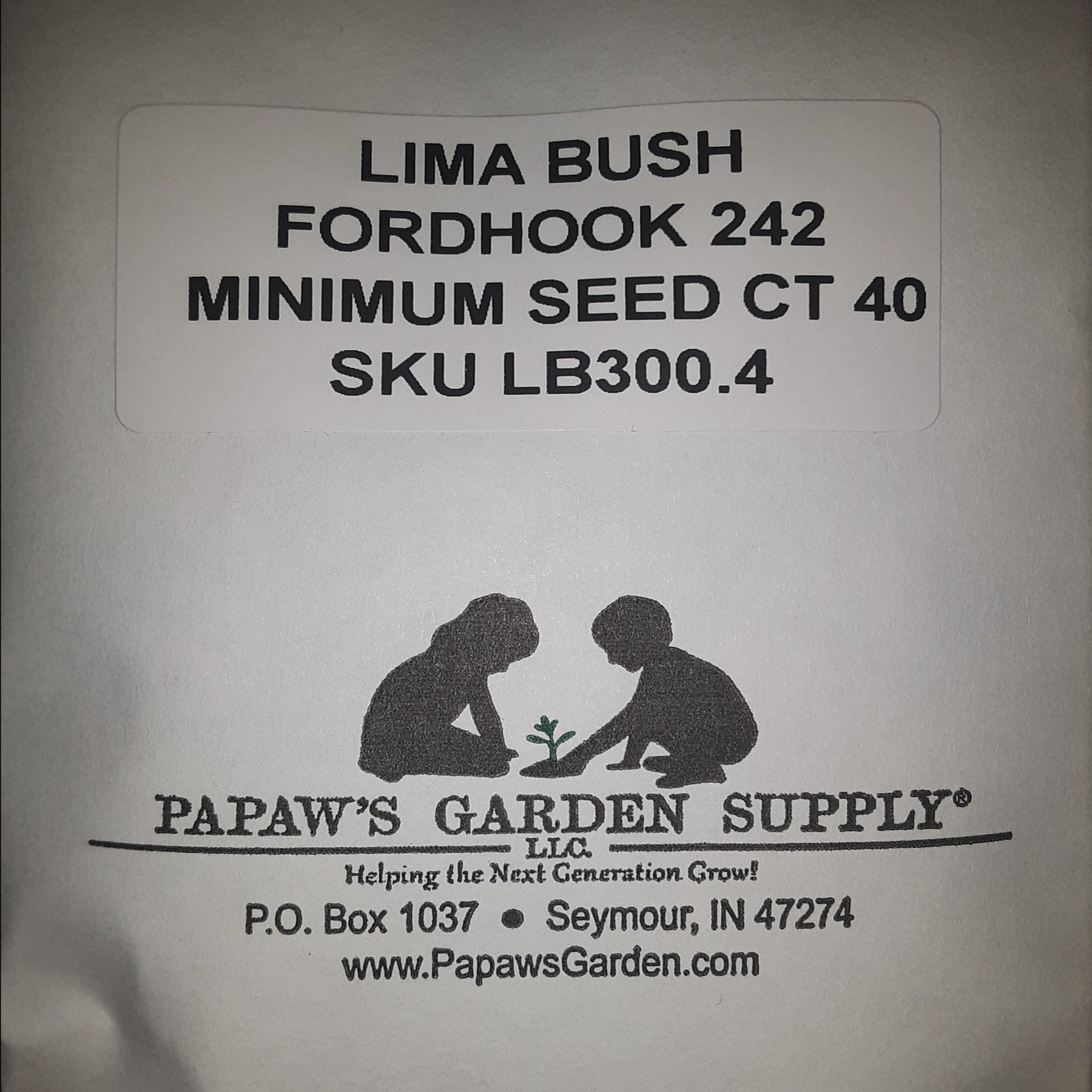 PAPAW'S GARDEN SUPPLY LLC. HELPING THE NEXT GENERATION GROW! Fordhook ...
