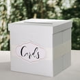 PAPER FAIR Gold Card Box - 10"x10" Large, Perfect for Gifts at Parties ...