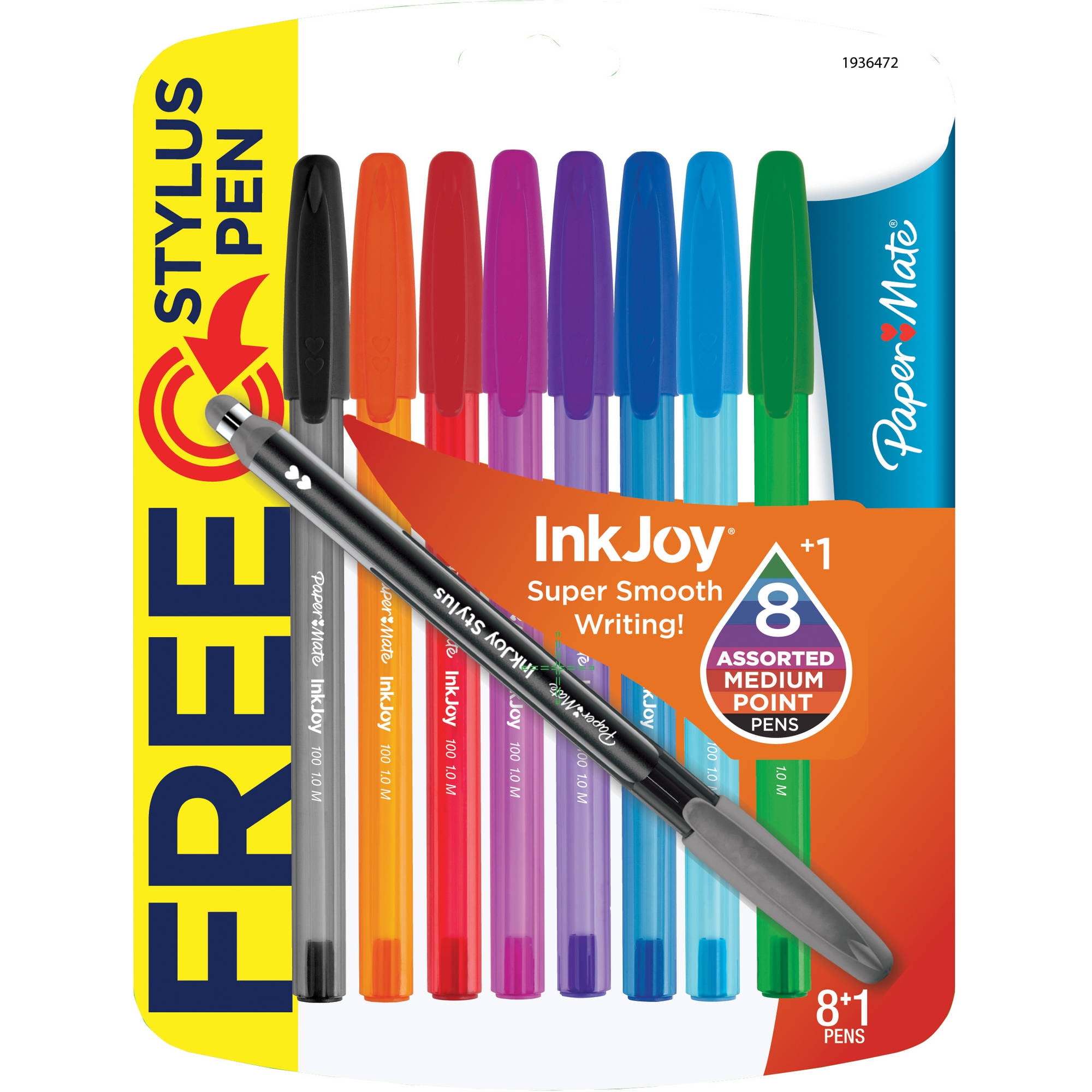 PAPER MATE HANDWRITING InkJoy Ballpoint Pens, Assorted Colors, 8 Pack ...