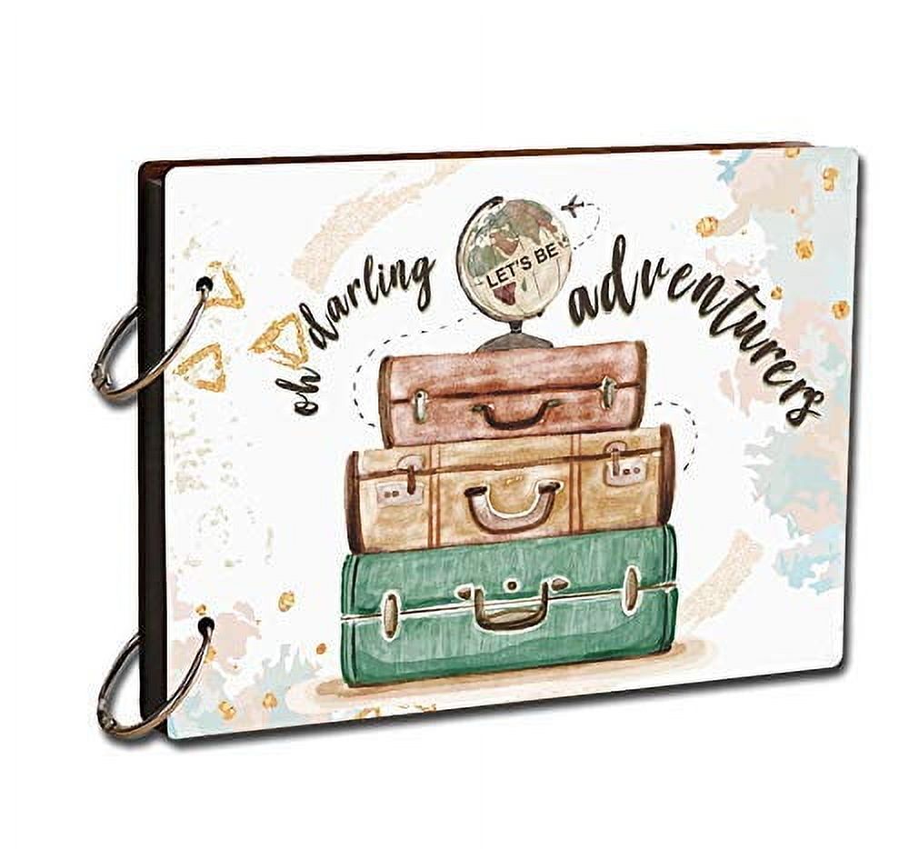 PAPER PLANE DESIGN Wood Paper Photo Album 12 x 85 inch Multicolour ...