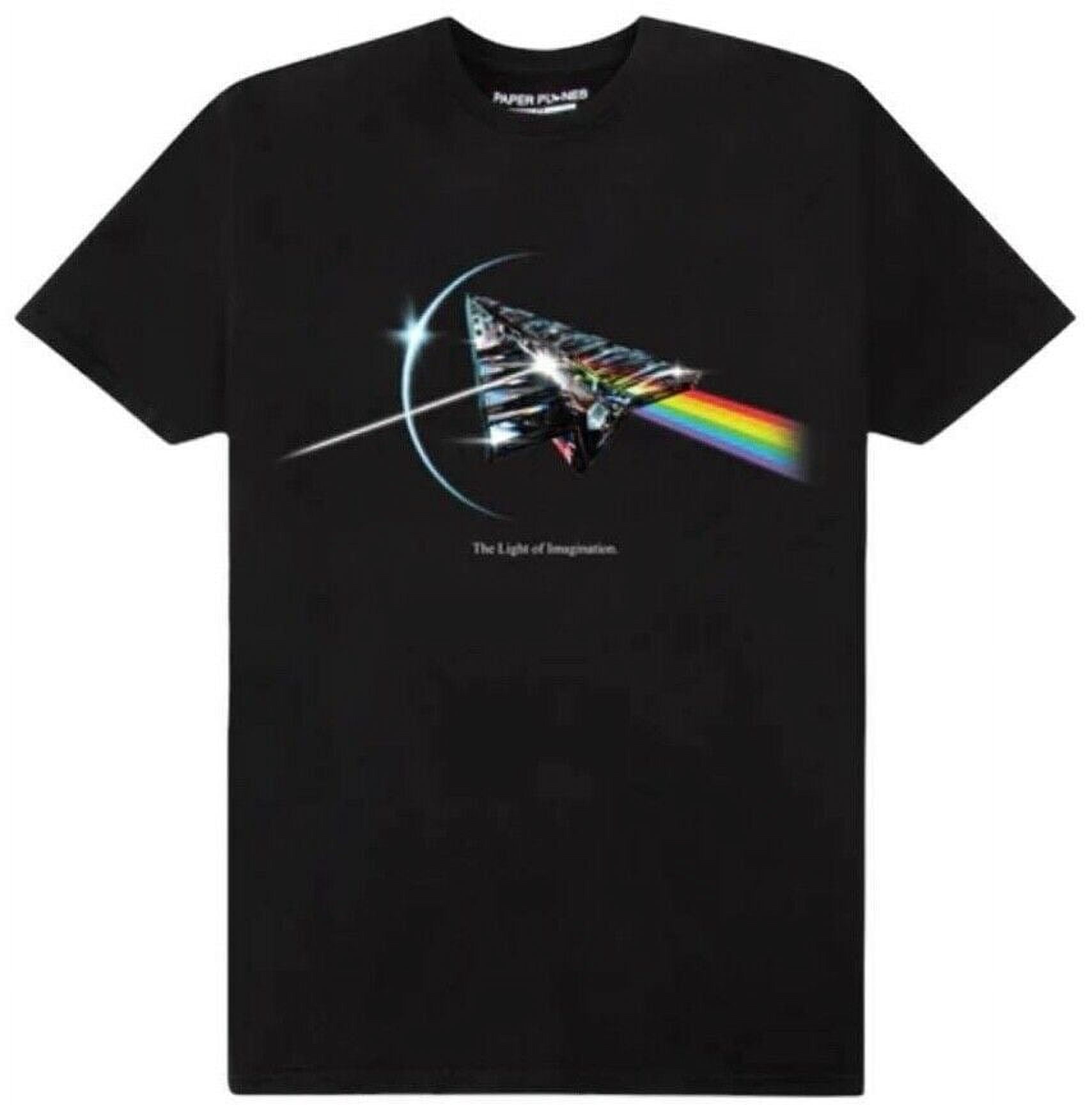 PAPER PLANES ROC NATION COLORFUL REFLECTION TEE 200377 BLACK 2024 BRAND NEW - Walmart.com