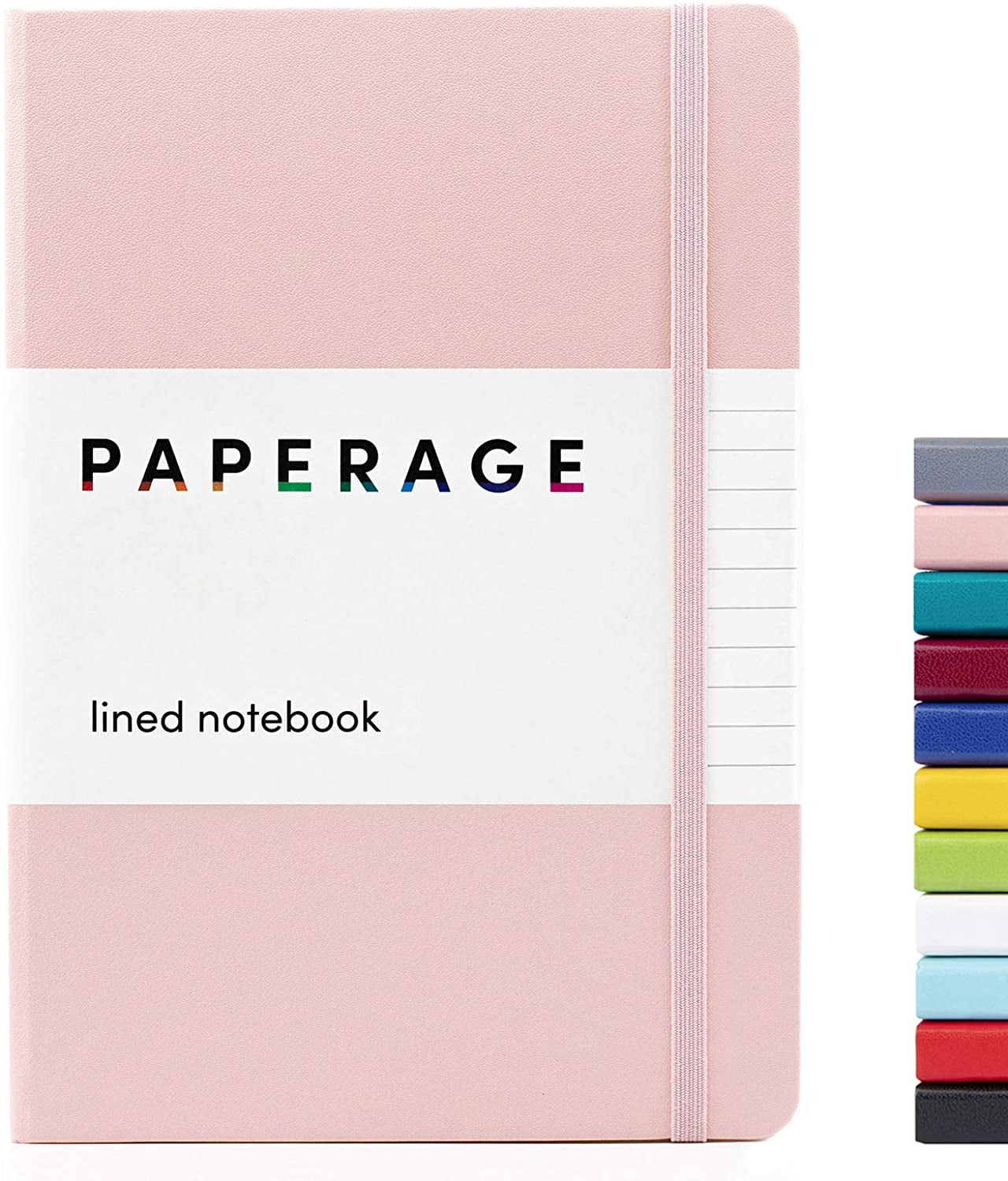 PAPERAGE College Ruled Lined Journal Notebook, Medium 5.7 x 8 Inches ...