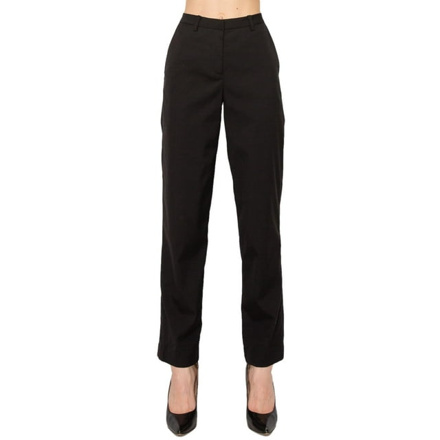PAPERBRANCH Women's Work Dress Pants - Straight Leg Slacks Business ...