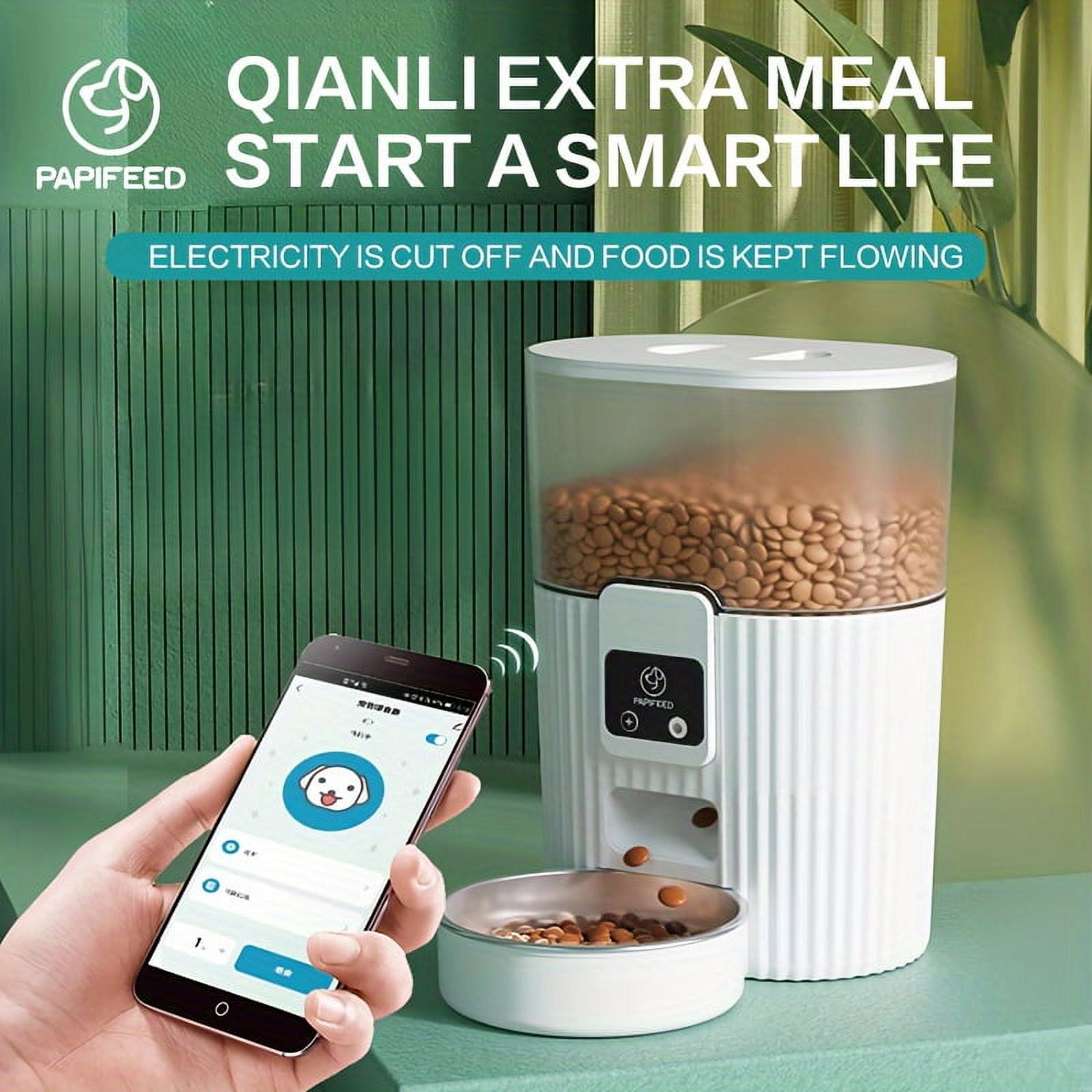 PAPIFEED cat automatic feeder dog fixed feeding machine cat food dog ...