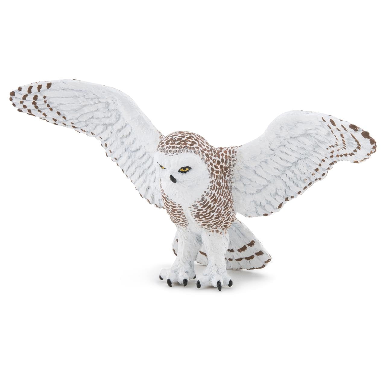 Papo Flying Snowy Owl Hand Painted Figurine - Heirloom Quality ...