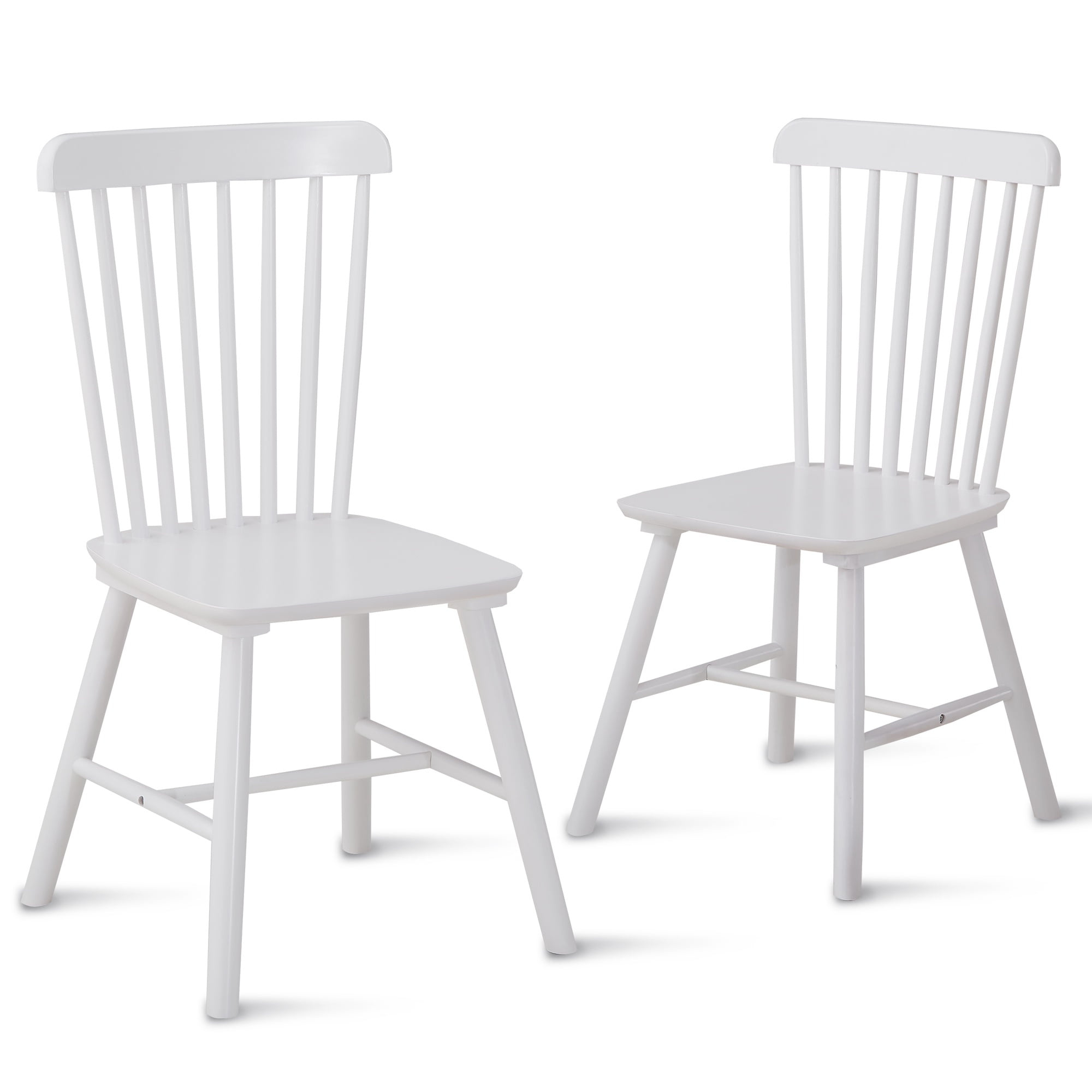 PAPROOS Dining Chairs Set of 2, Solid Wood Dining Room Chair with ...