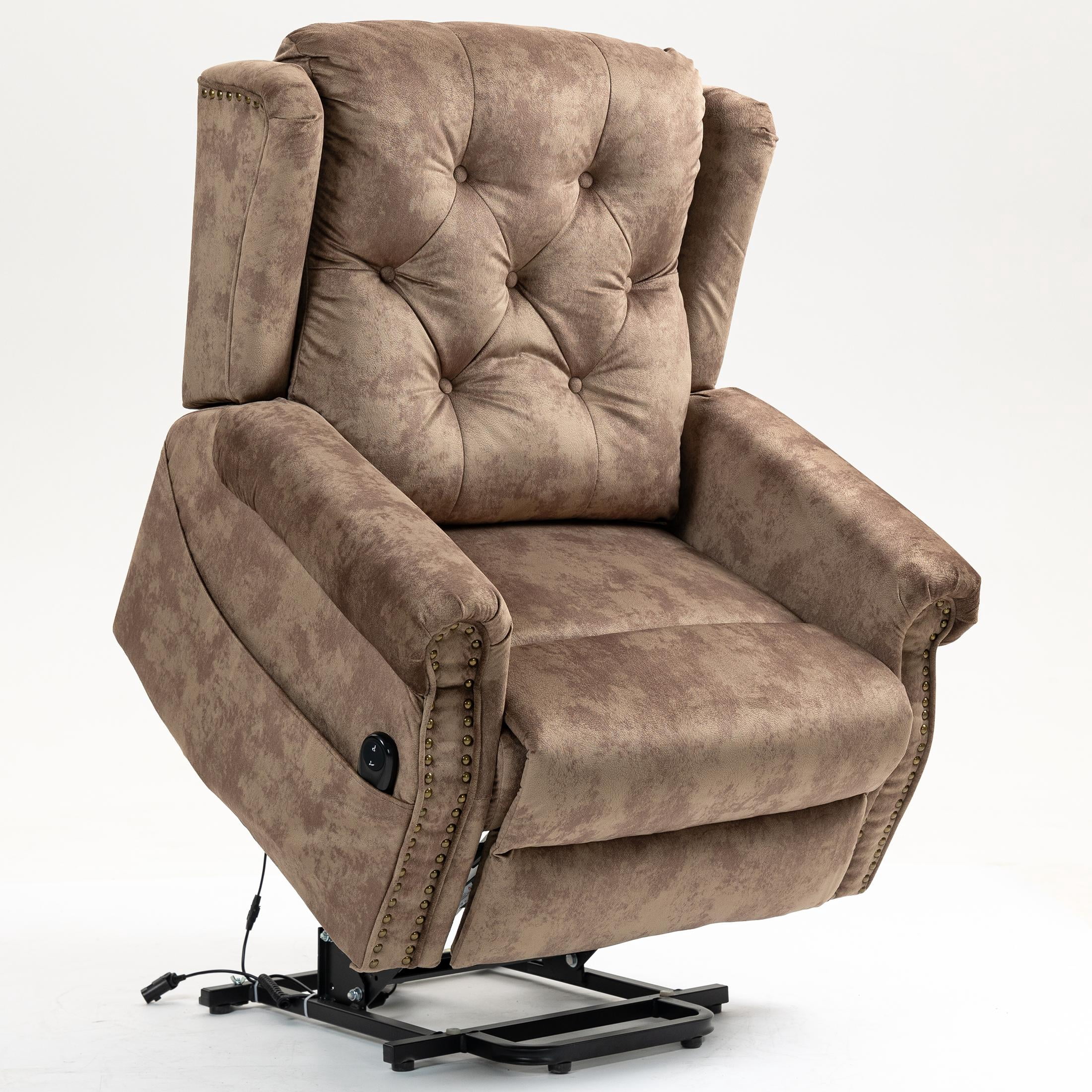 BTMWAY Power Lift Recliner with Heat, Massage, Electric Lift, Remote ...