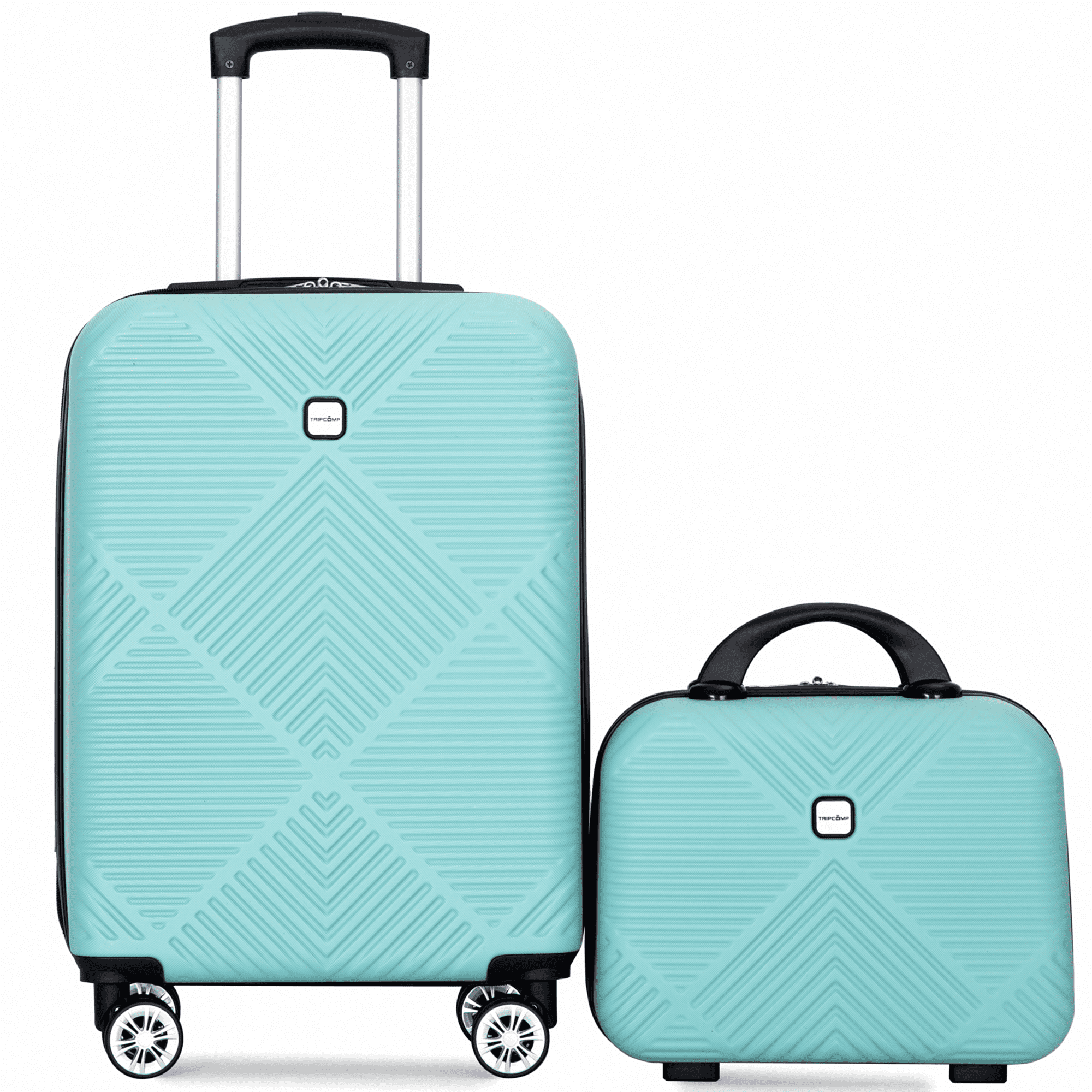 PAPROOS Luggage Set, 2 PCS Carry on Luggage, Lightweight Travel ...