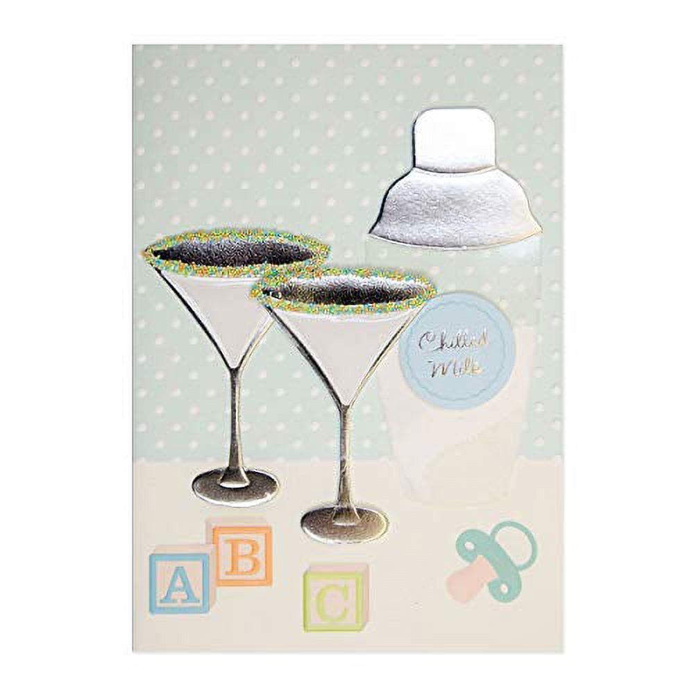 PAPYRUS - BABY SHAKER AND COCKTAIL GLASS - Walmart.com