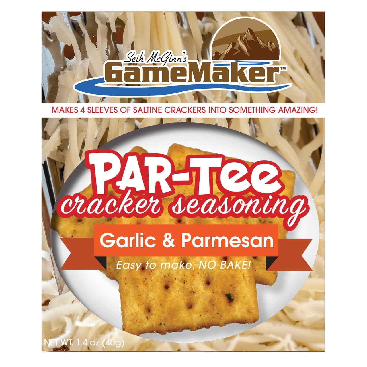 PAR-TEE Cracker Seasoning Garlic & Parmesan - Walmart.com