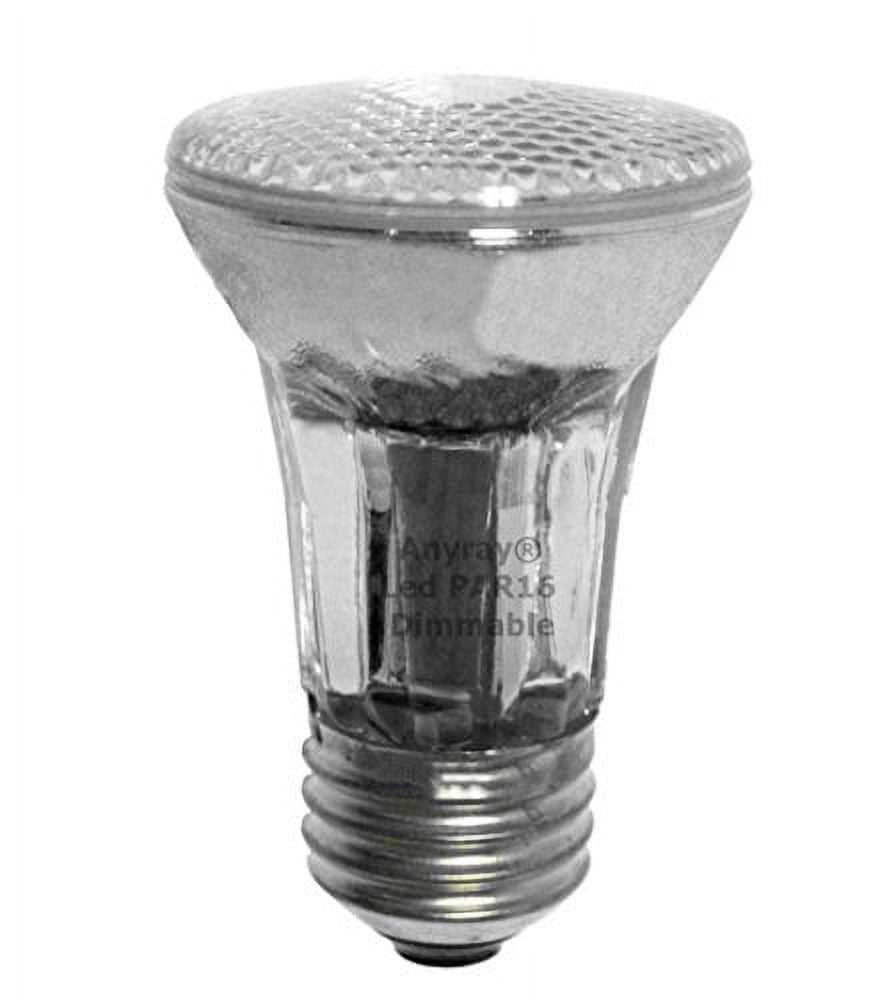 PAR16 Dimmable LED Light Bulb Medium Screw E26 4W Color (Red) - Walmart.com