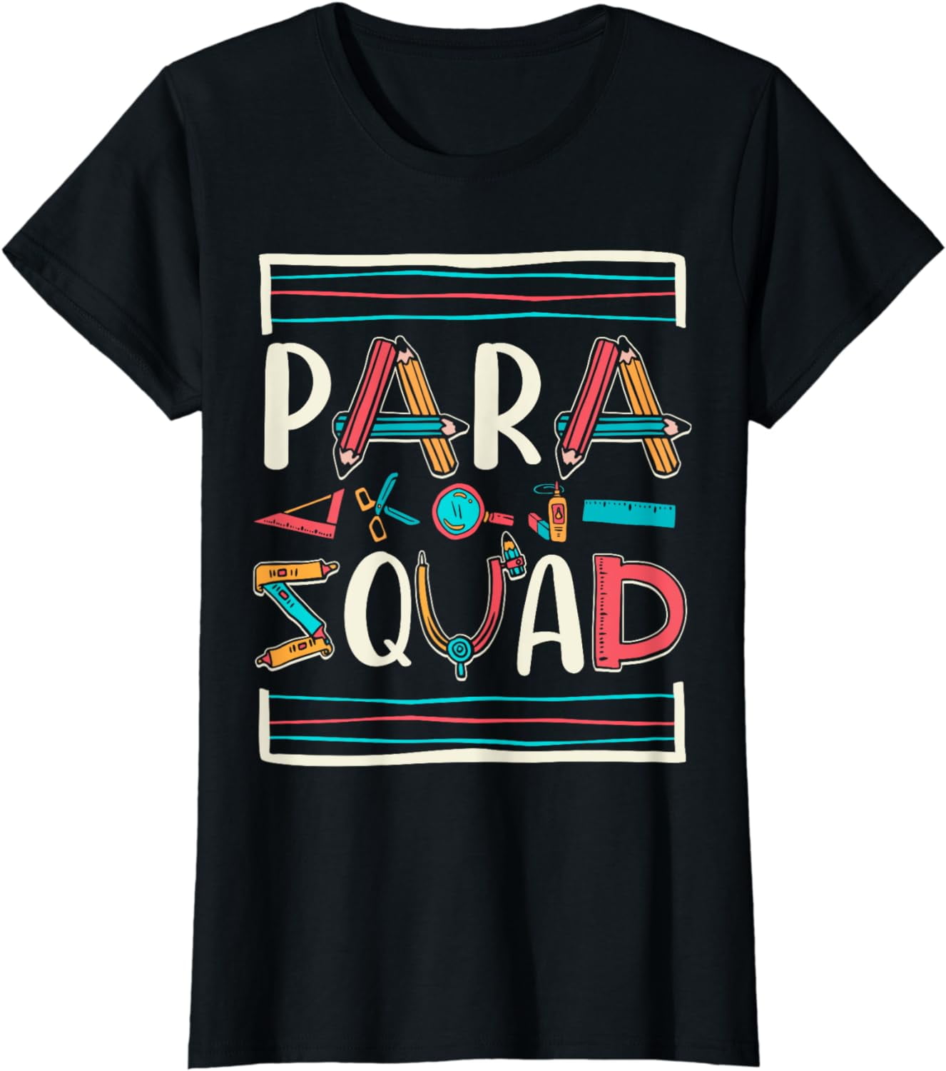 PARA Squad PARA Teacher Paraprofessional T-Shirt - Walmart.com
