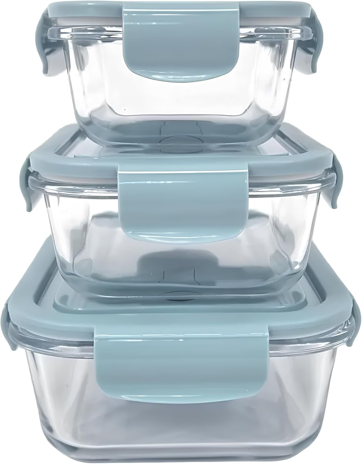 PARACASA Glass Food Container Sealed Lunch Box with Leftovers Food ...