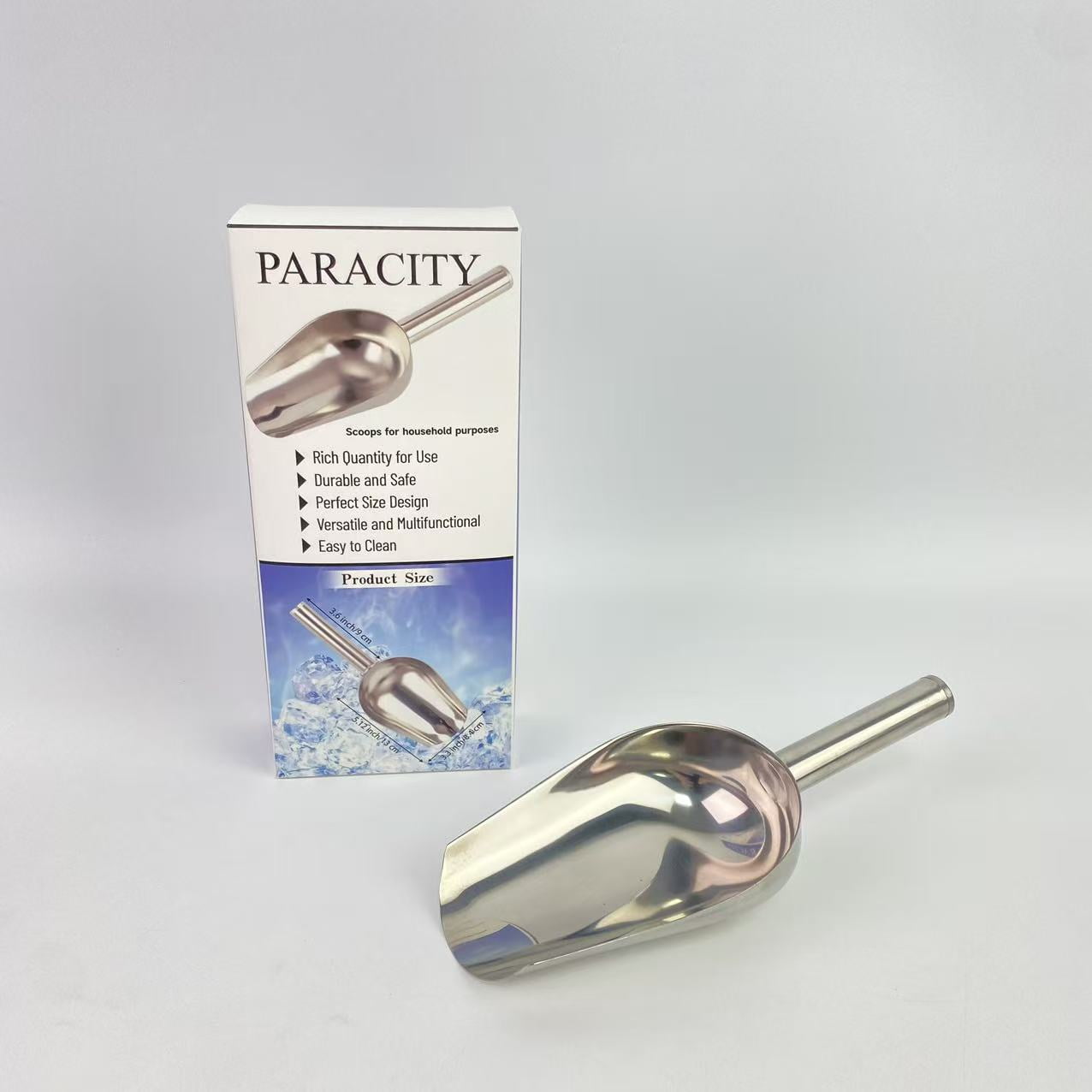 PARACITY Scoops for household purposes,Small Stainless Steel Scoops, 3 ...