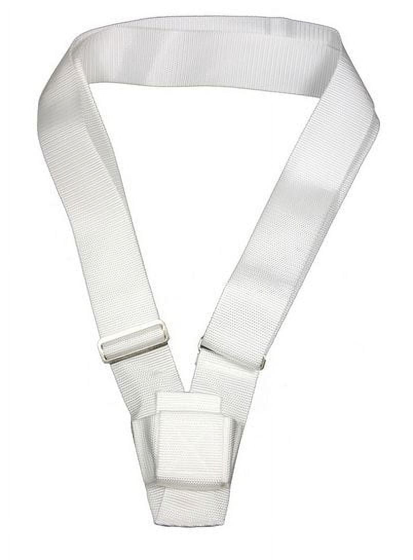 PARADE CARRYING BELT - SINGLE SHOULDER STRAP WHITE WEB BELT - Walmart.com