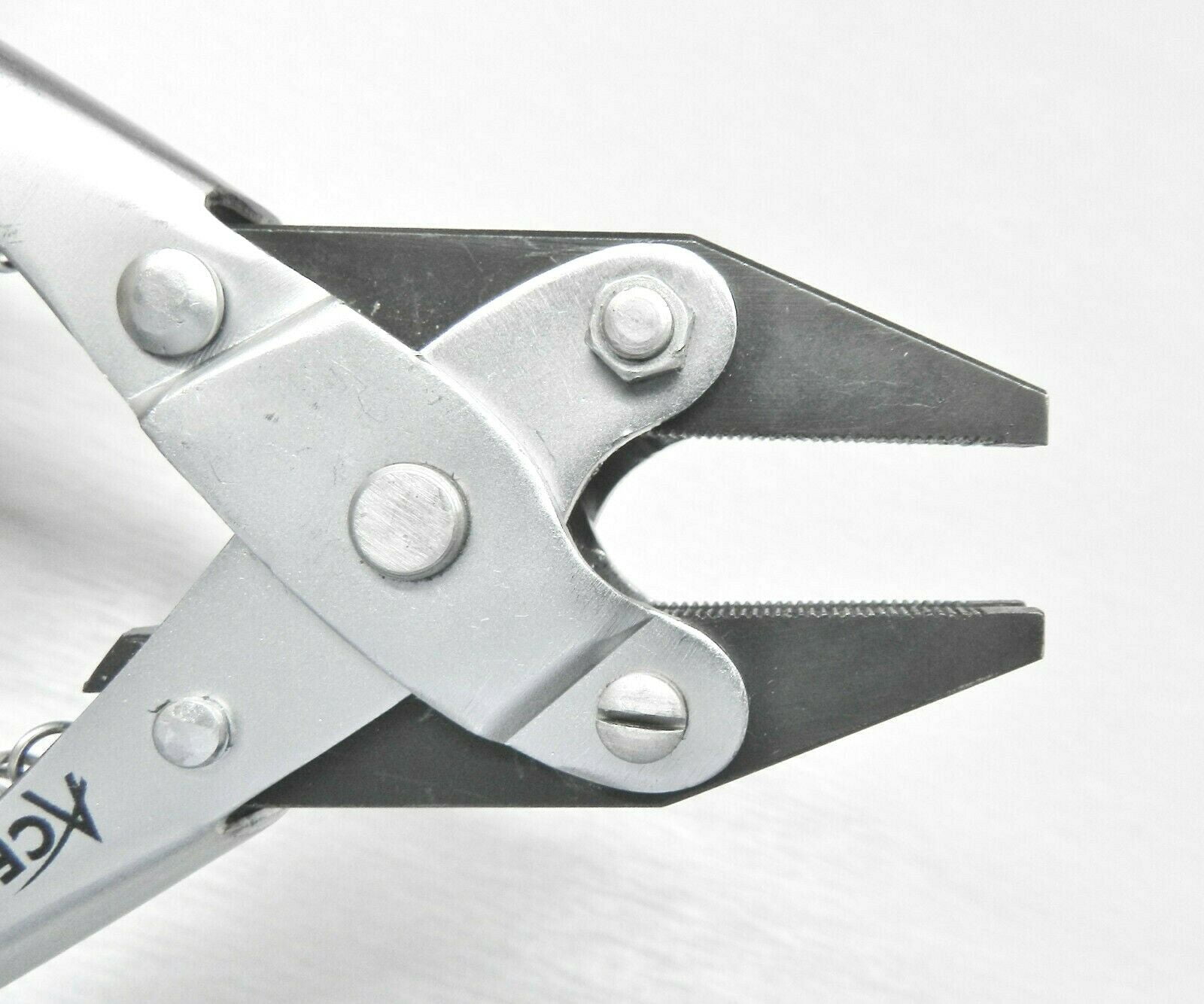 PARALLEL Action Pliers FLAT Nose Serrated Jaw 160mm - 6-5/16" with ...