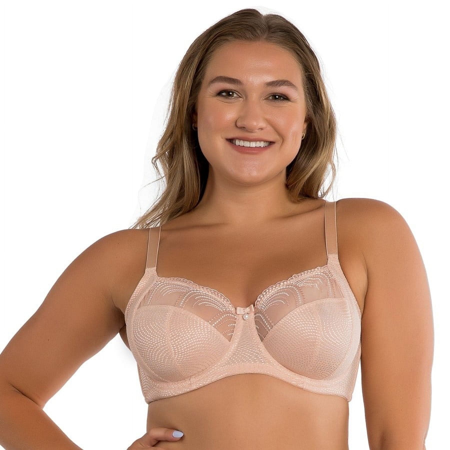 PARFAIT Women's Pearl Unlined Bra - Cameo Rose - 38H - Walmart.com
