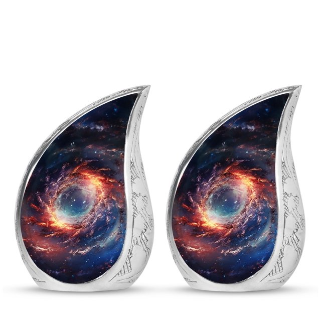 PARHUS Astral Phenomenon of A Galactic Eye - Teardrop Small Urns for ...