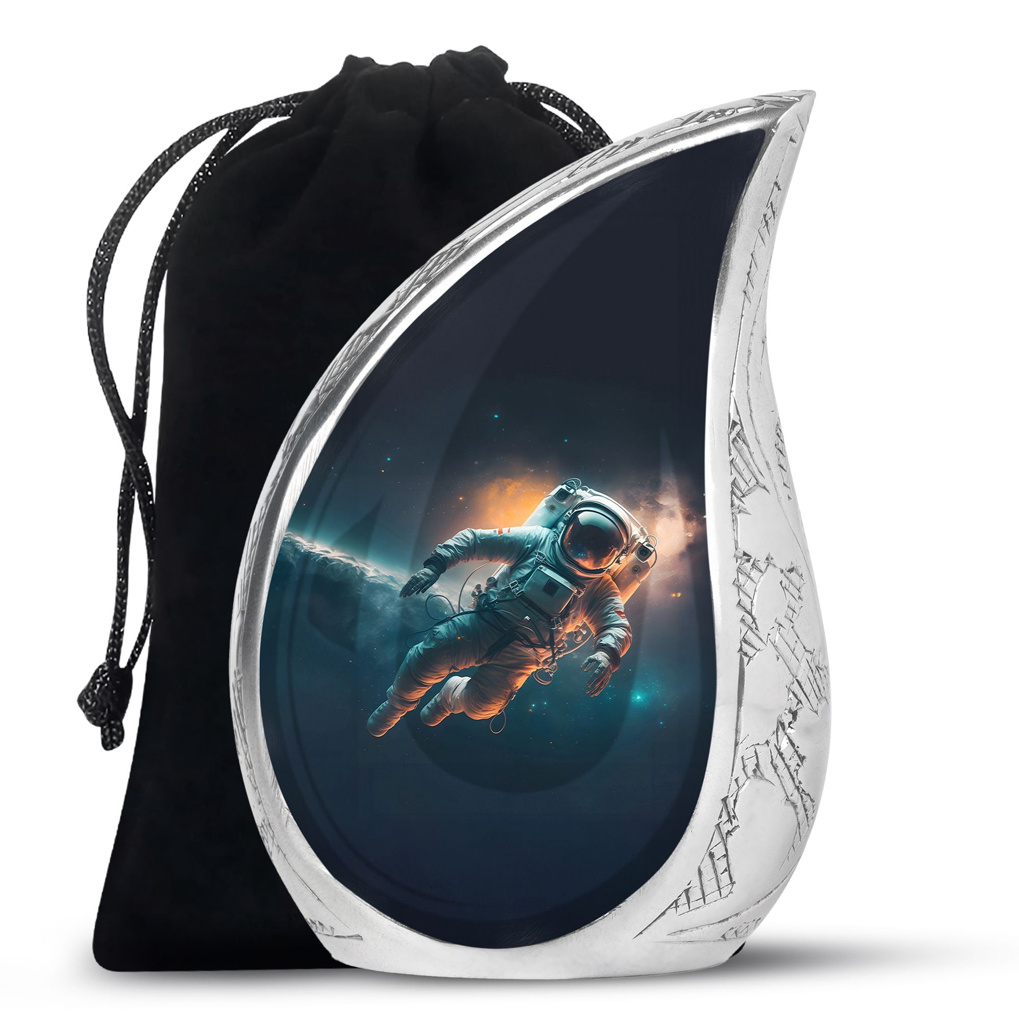 Space Astronaut Cremains Urns For Ashes Adult Mom And Dad - Large ...
