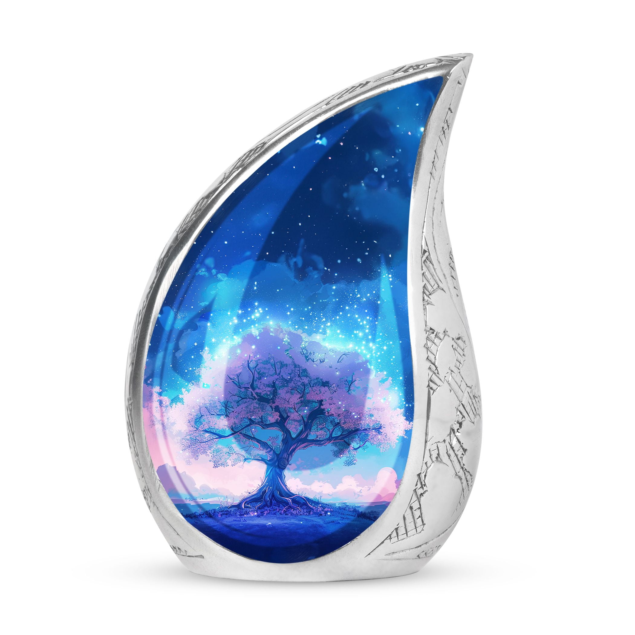 PARHUS Celestial Serenity Teardrop Urns for Human Ashes, Urn for Ashes ...