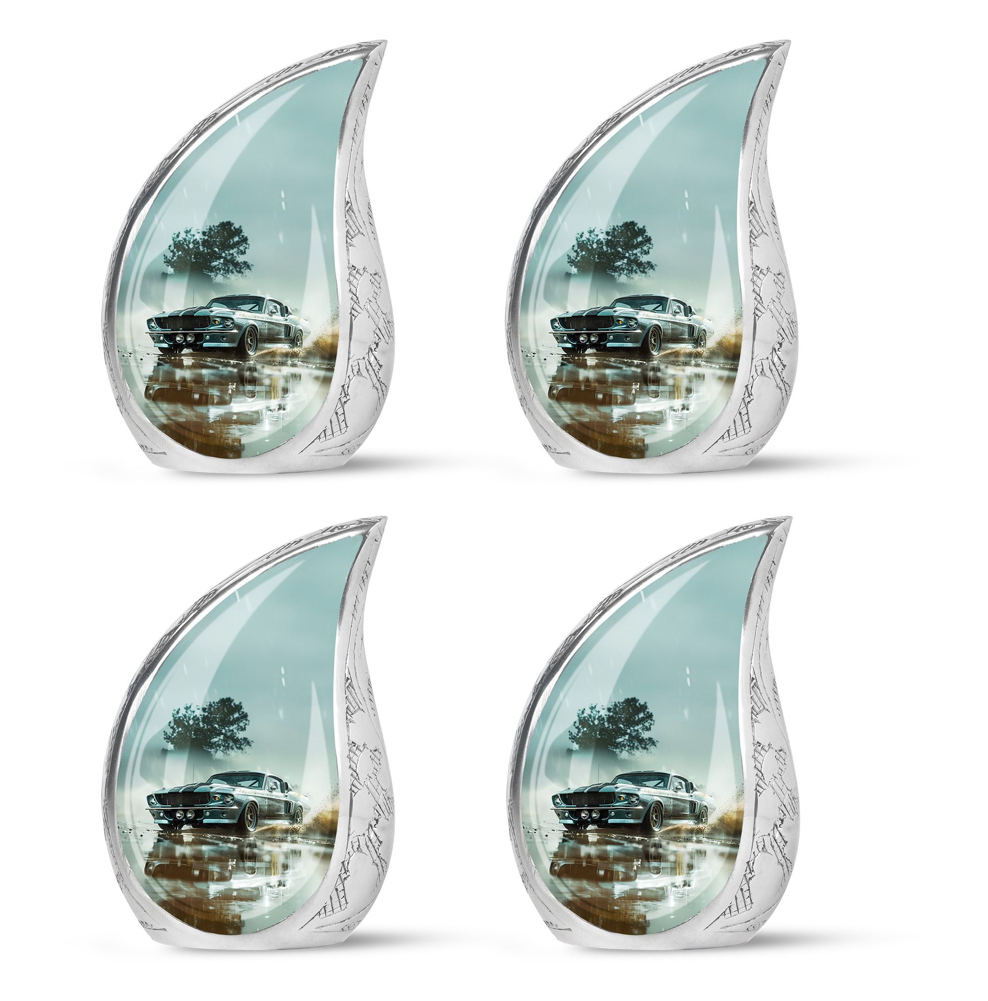 PARHUS Classic Muscle in The Rain - Memorial Urn Dad - Cremation Urns ...