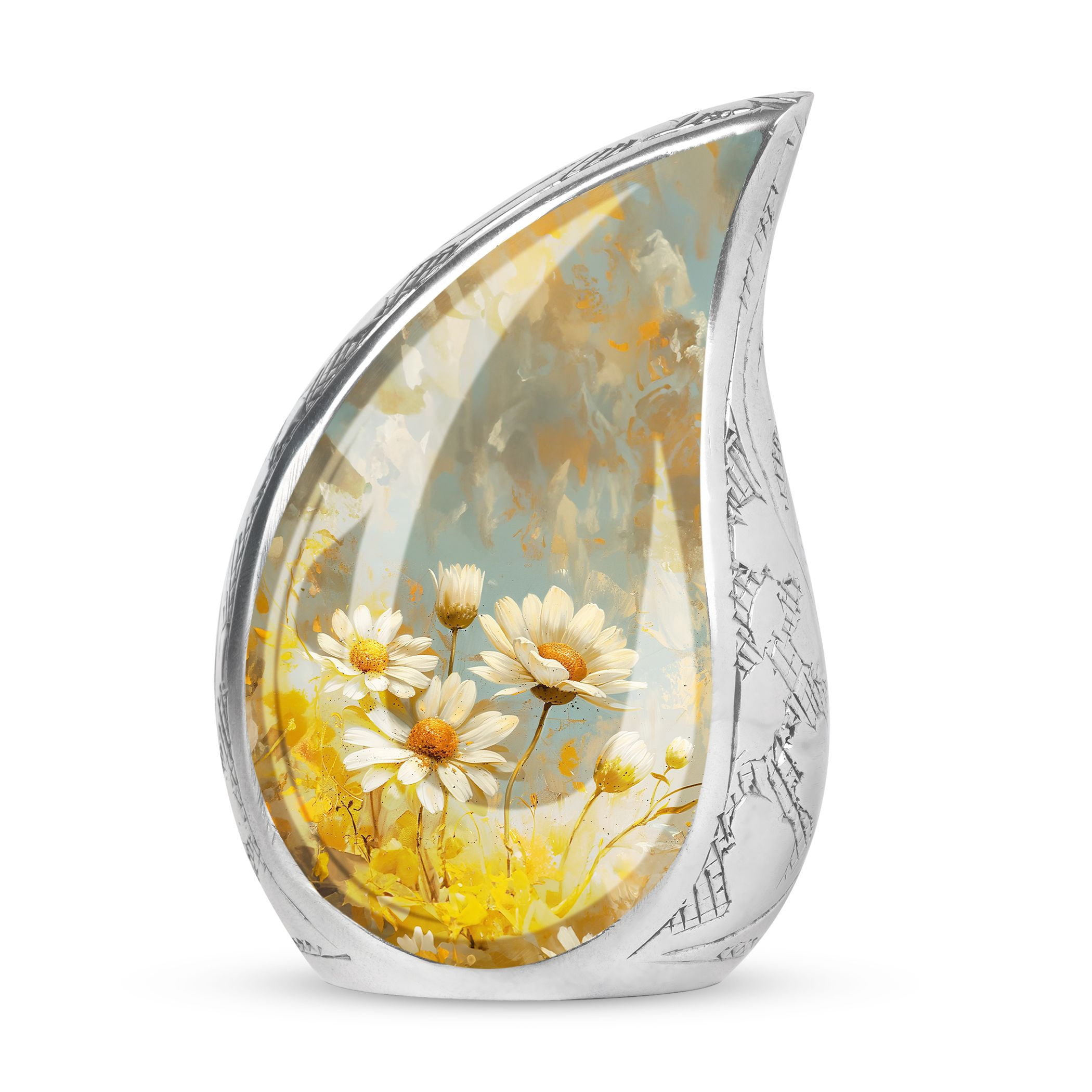 PARHUS Dawn's Gentle Embrace Urn for Ashes for Women, Teardrop Urn for ...