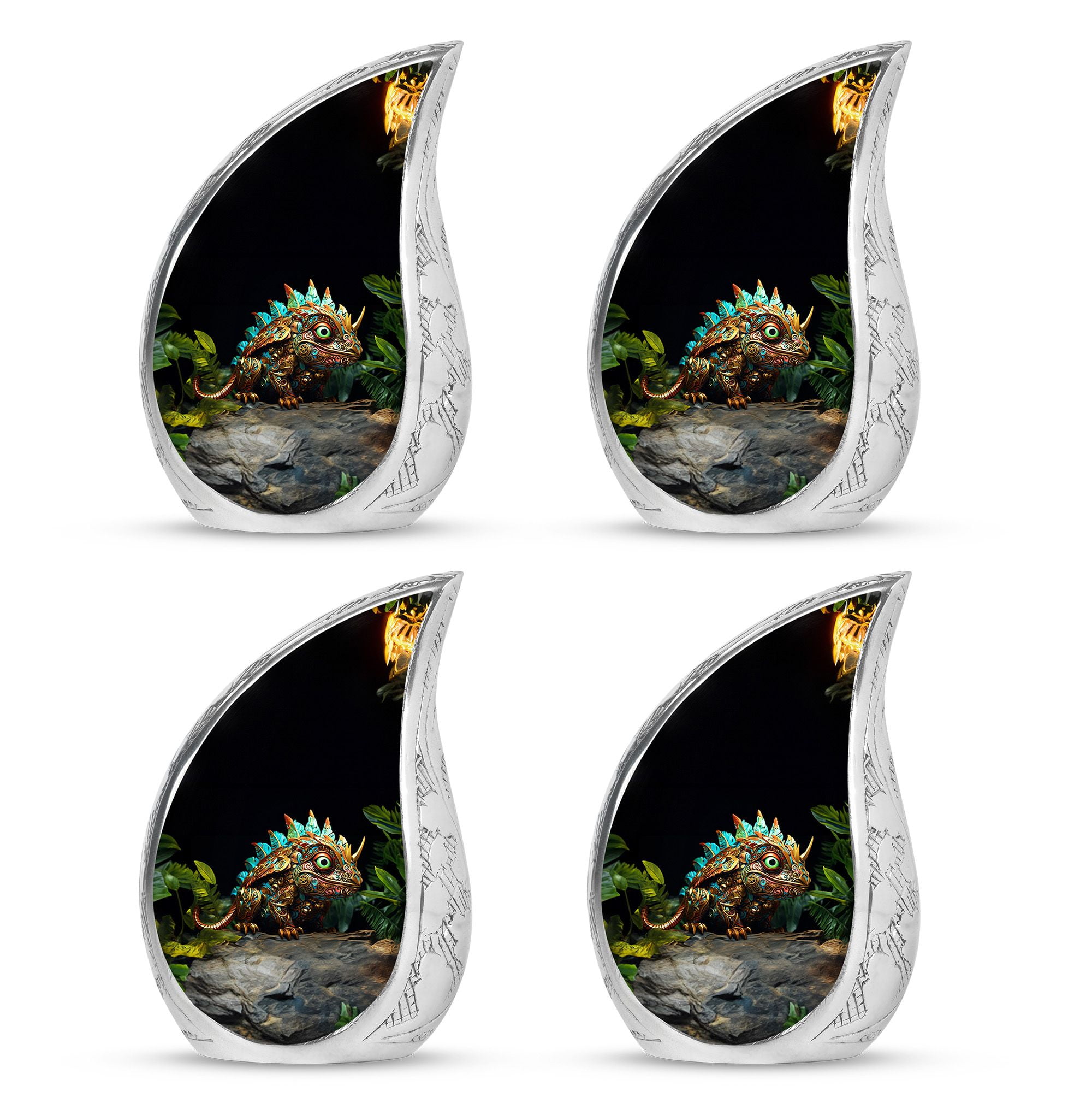 PARHUS Enchanted Creatures of The Forest - Small Decorative Urn ...