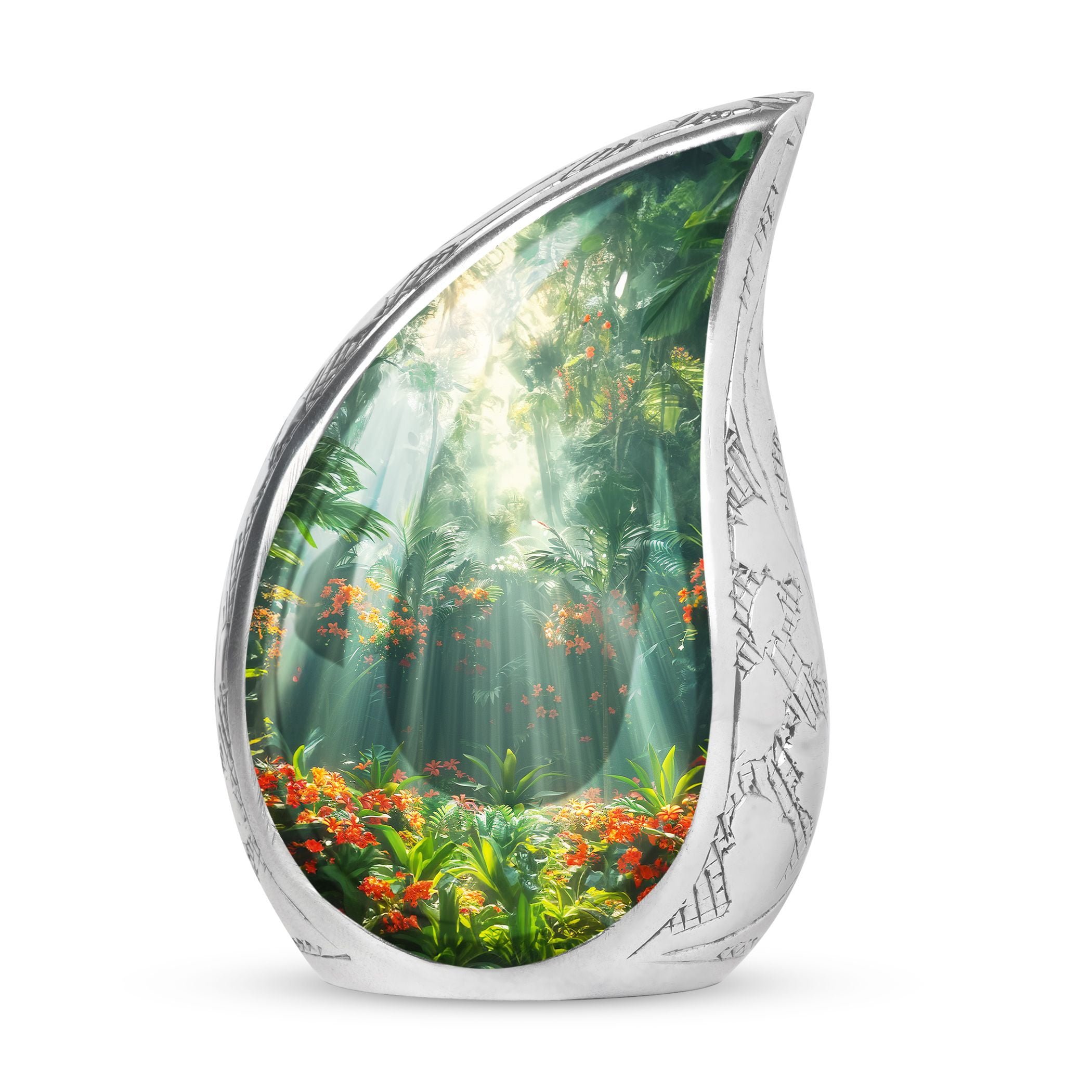 PARHUS Enchanted Rainforest Sanctuary Urn for Ashes Adult Male ...