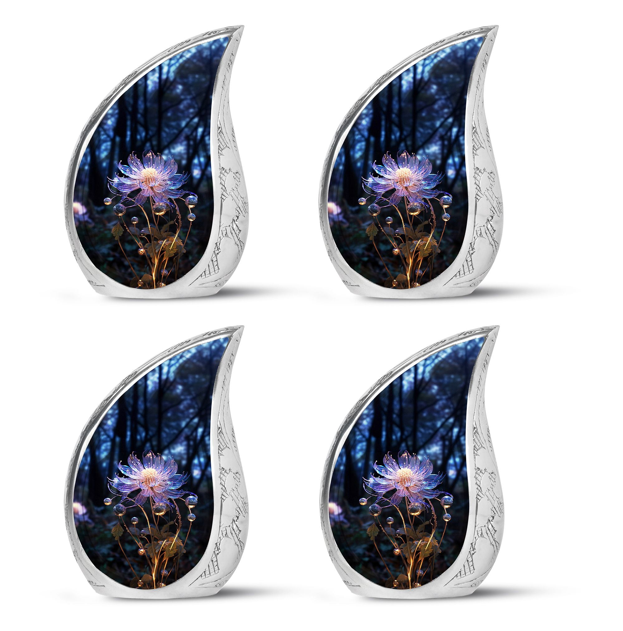 PARHUS Fantasy Lilly - Teardrop Burial Urns Urn for Ashes for Women ...