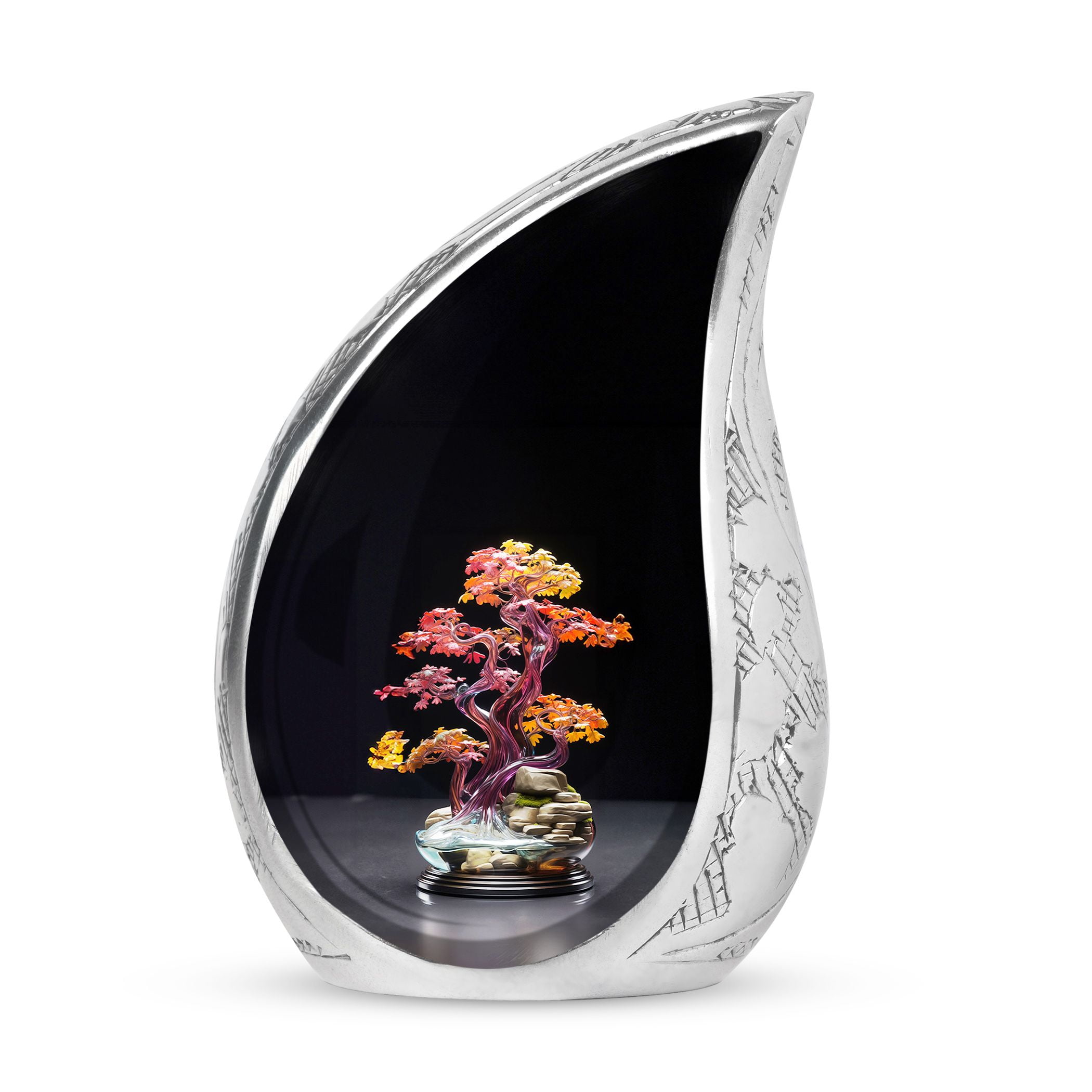 PARHUS Firewing Butterflies Tiny Urns, Teardrop Urns for Human Ashes ...