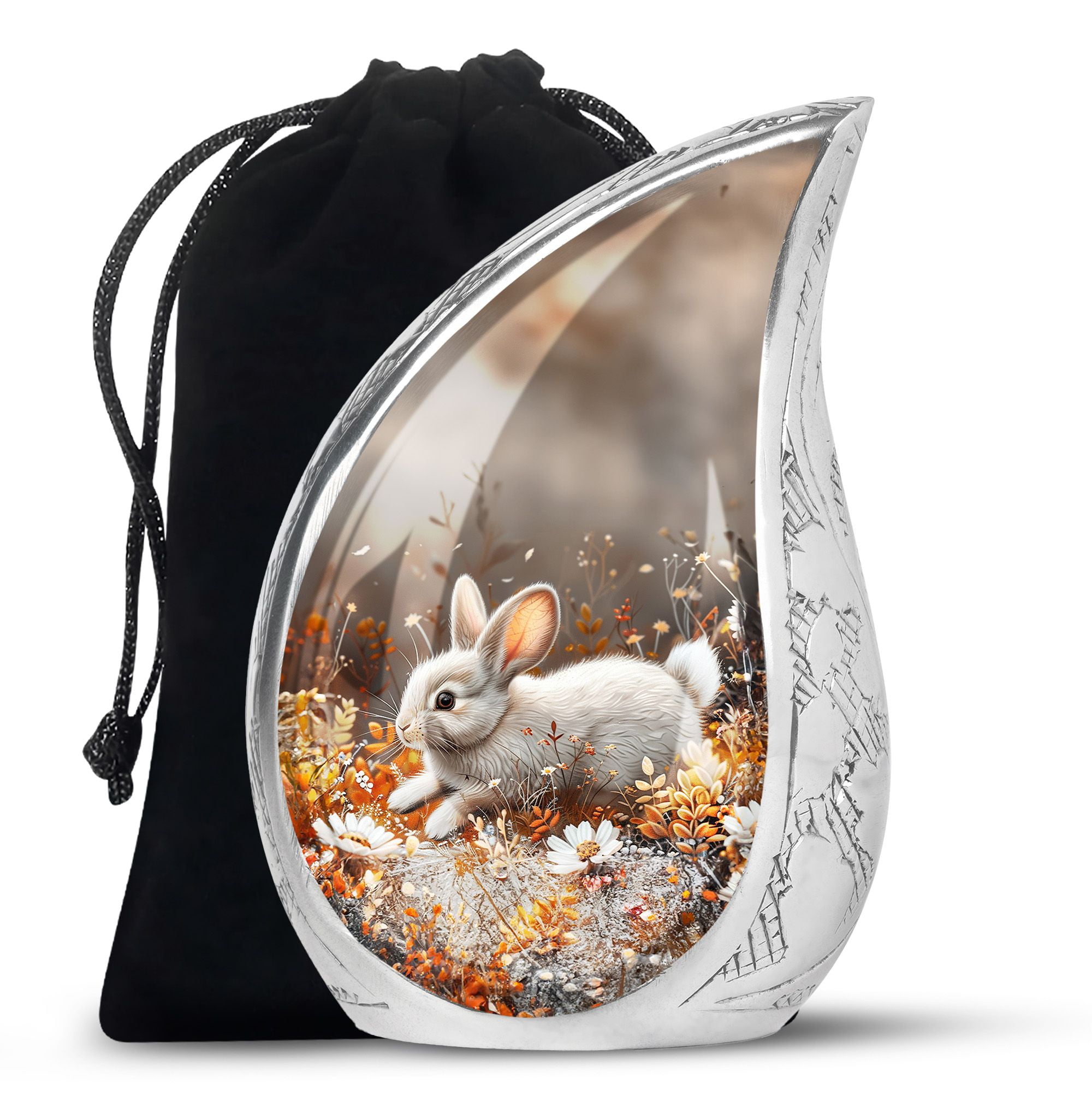 PARHUS Forest Rabbit Meadow Urn, Cremation Urns for Human Ashes, Urn ...
