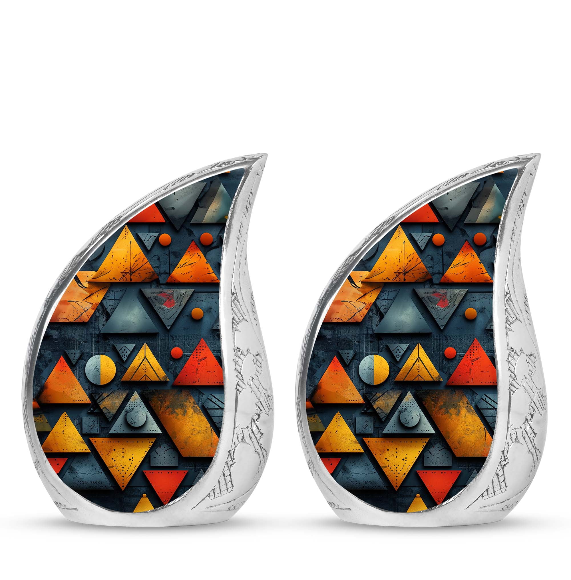 PARHUS Geometric Fusion Shapes - Keepsake Urns - Memorial Ashes ...