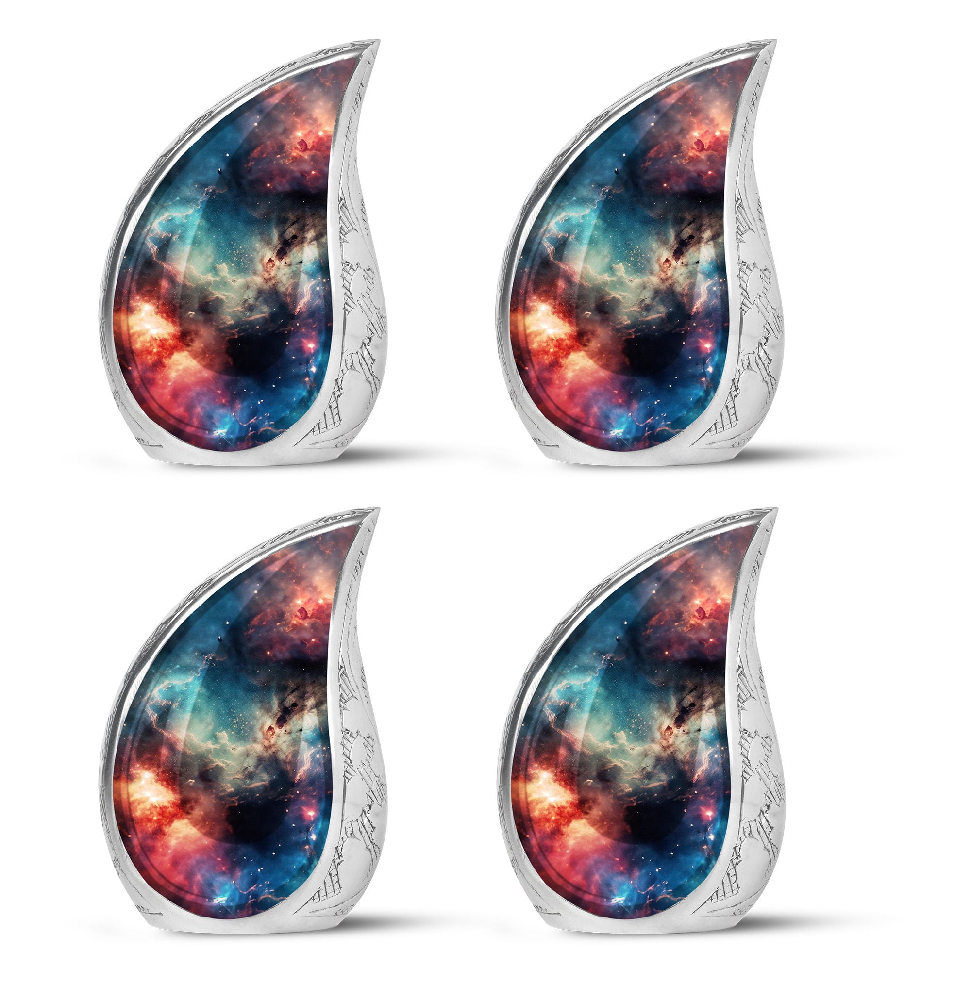 PARHUS Glowing Star Field - Ashes Keepsake Urn - Urns for Burial - 3 ...