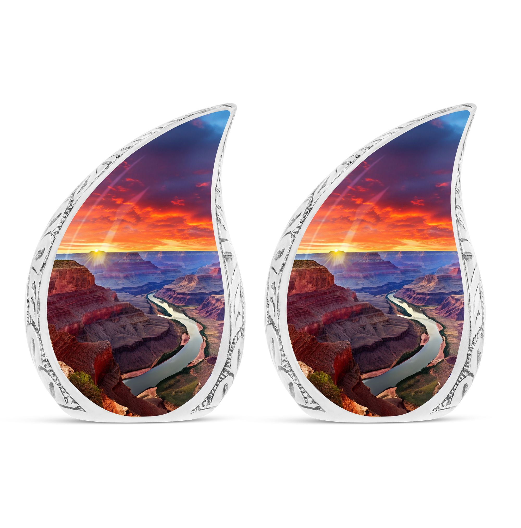 PARHUS Grand Canyon Urn for Ashes for Women, Teardrop Urn, Urns for ...