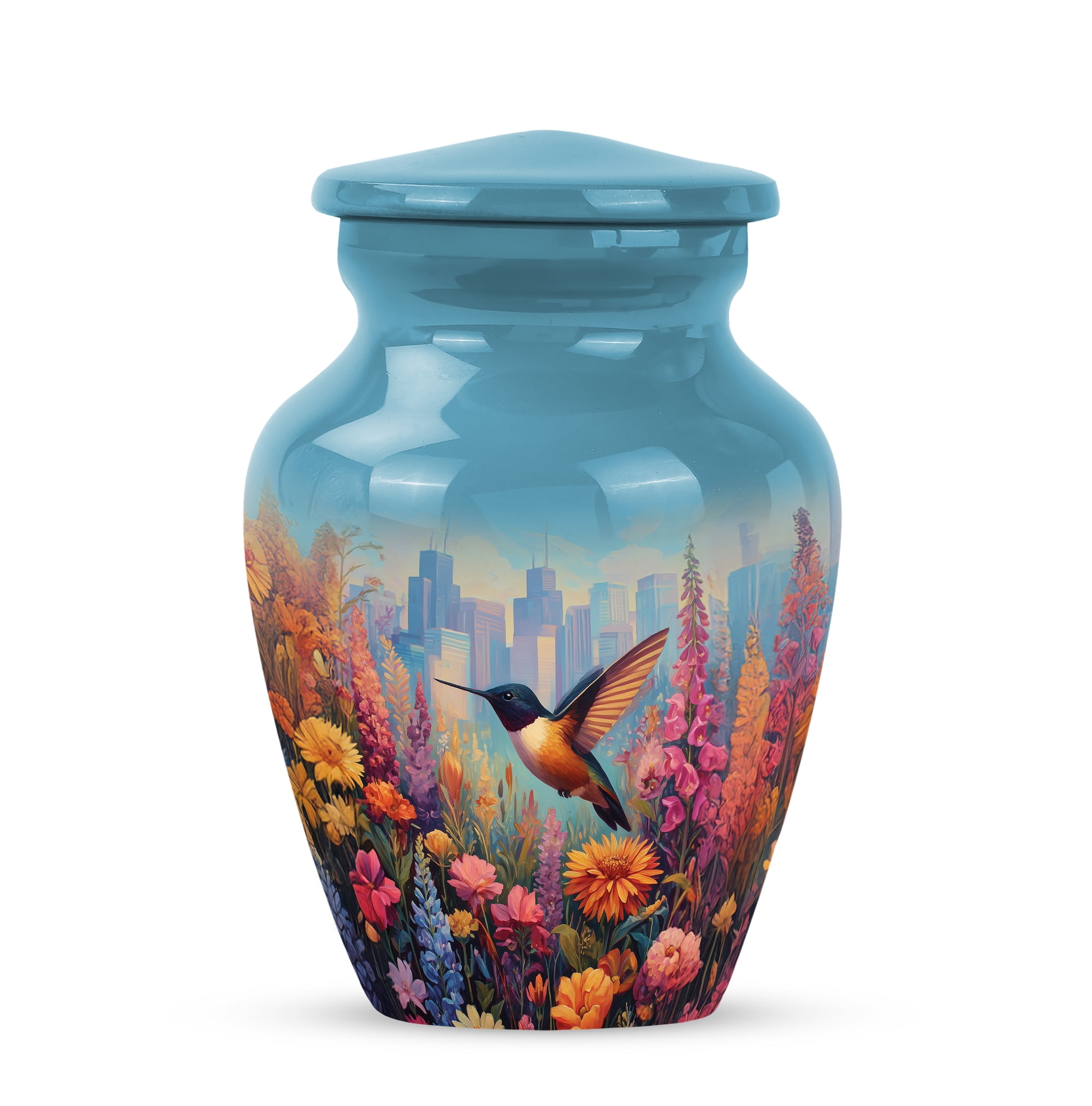 PARHUS Humming Bird Funeral Mini Urns for Human Ashes Adult Man ...
