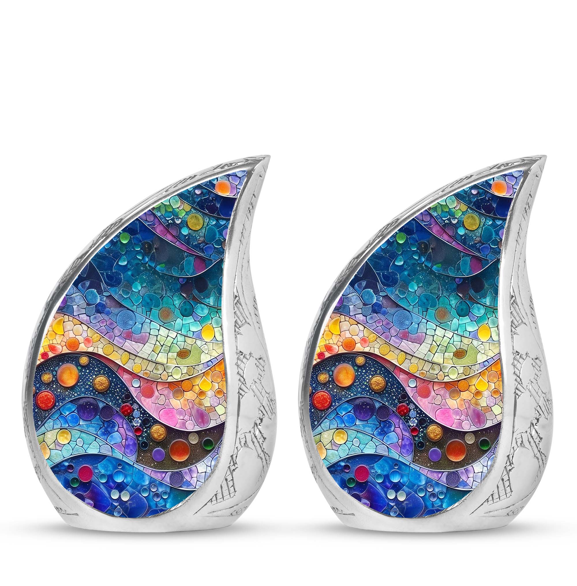 PARHUS Kaleidoscopic Dreamscape - Cremation Keepsakes For Ashes - Urns ...