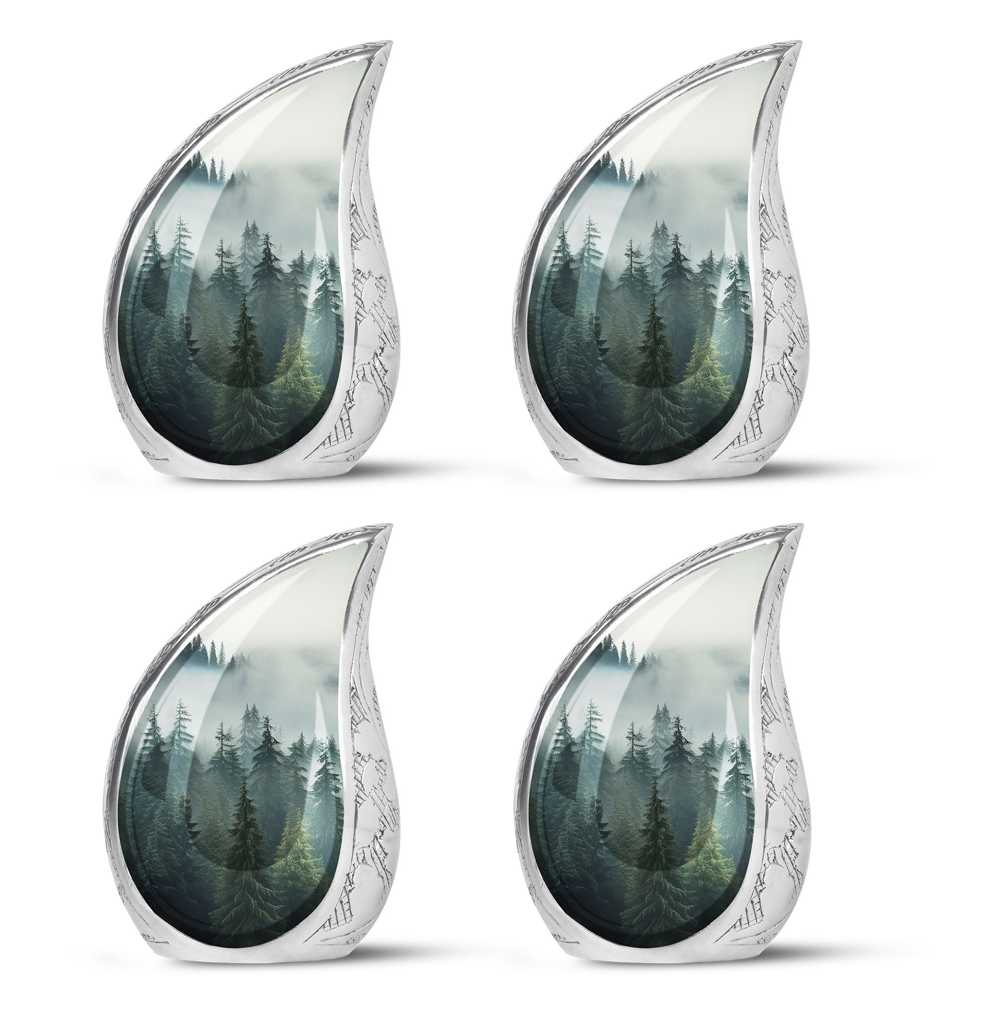 PARHUS Misty Mountain Forest - Urns for Ashes Adult Male & Female ...